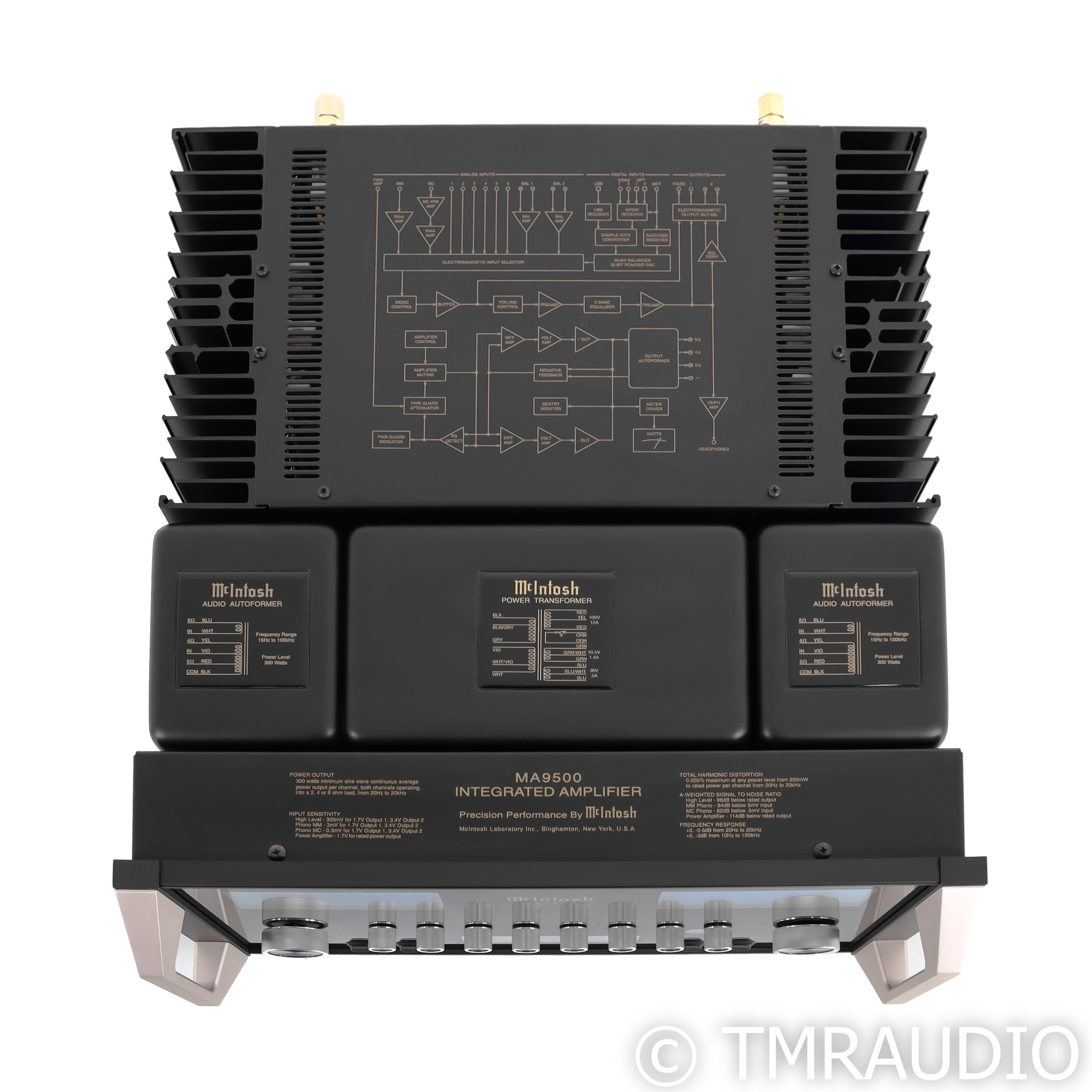 McIntosh MA9500 Stereo Integrated Amplifier; MM & MC Phono; DA2 DAC ...