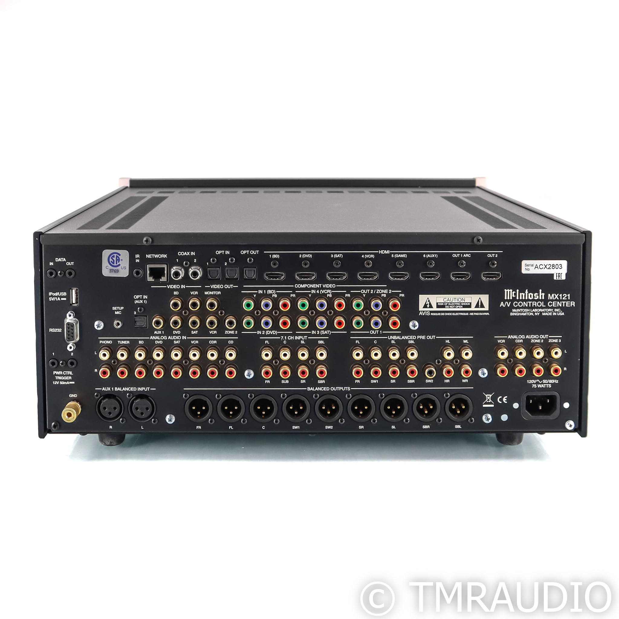 McIntosh MX121 7.1 Channel Home Theater Processor; MM Phono - The Music Room