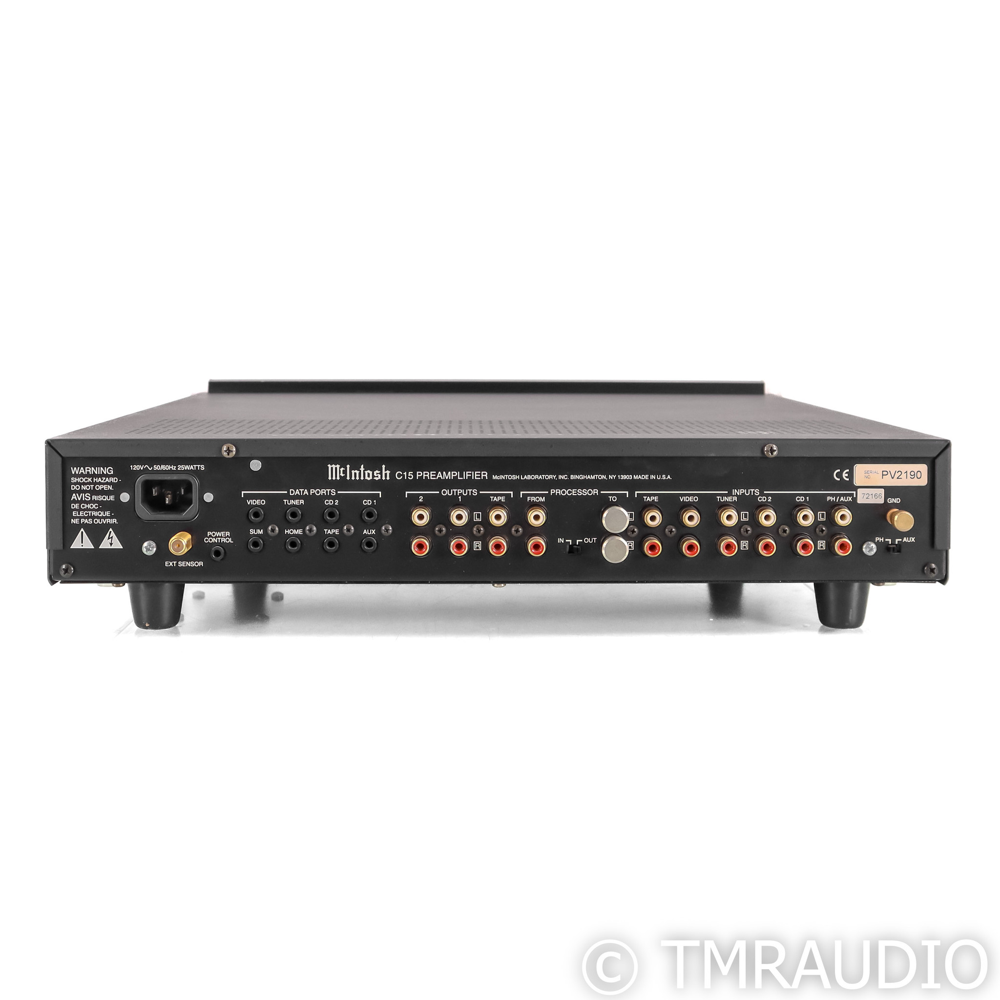 McIntosh C15 Stereo Preamplifier; C-15; MM Phono - The Music Room