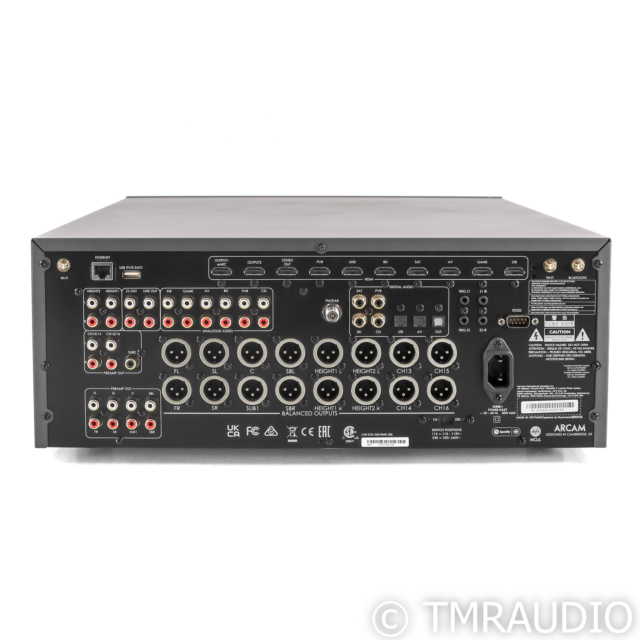 ARCAM AV41 16 Channel Home Theater Processor (SOLD2) - The Music Room