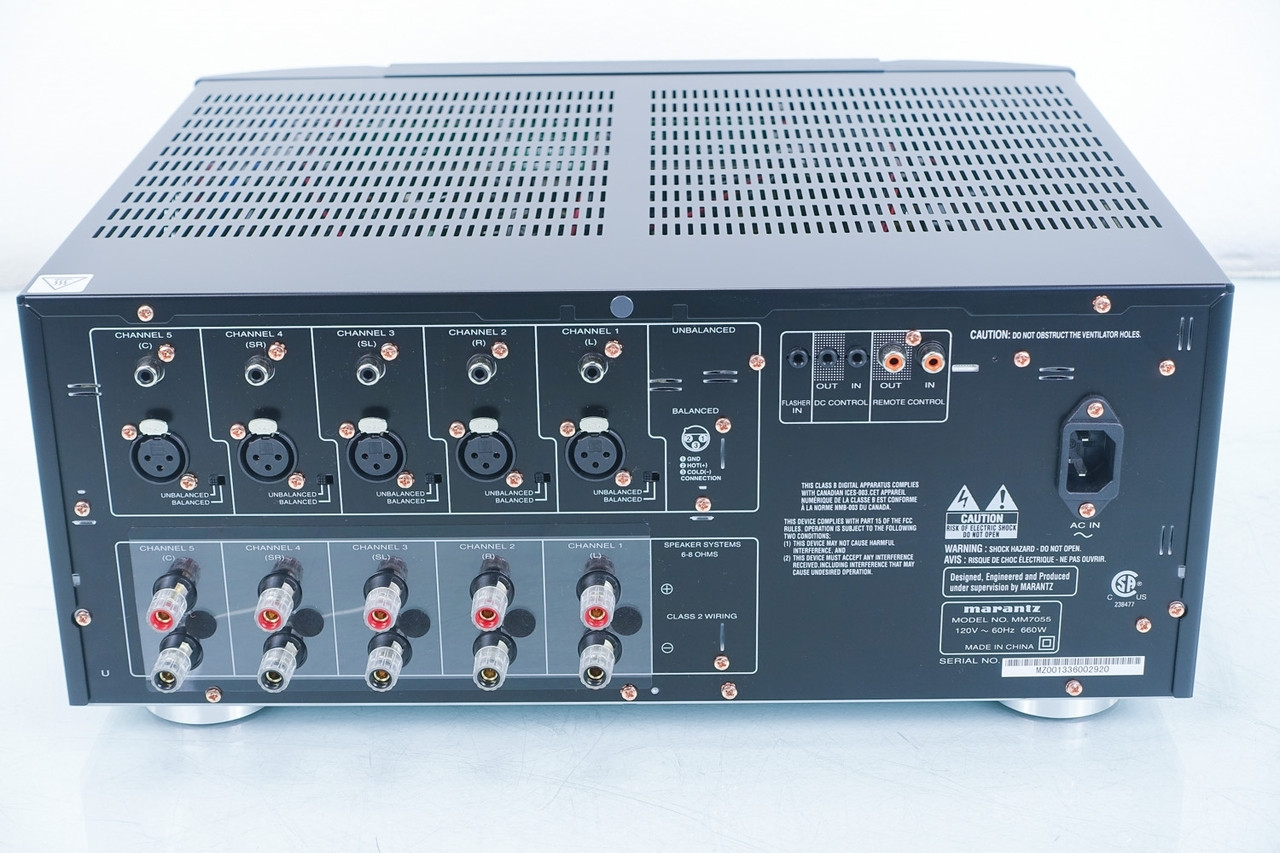 Marantz MM7055 5 Channel Power Amplifier in Factory Box - The Music Room