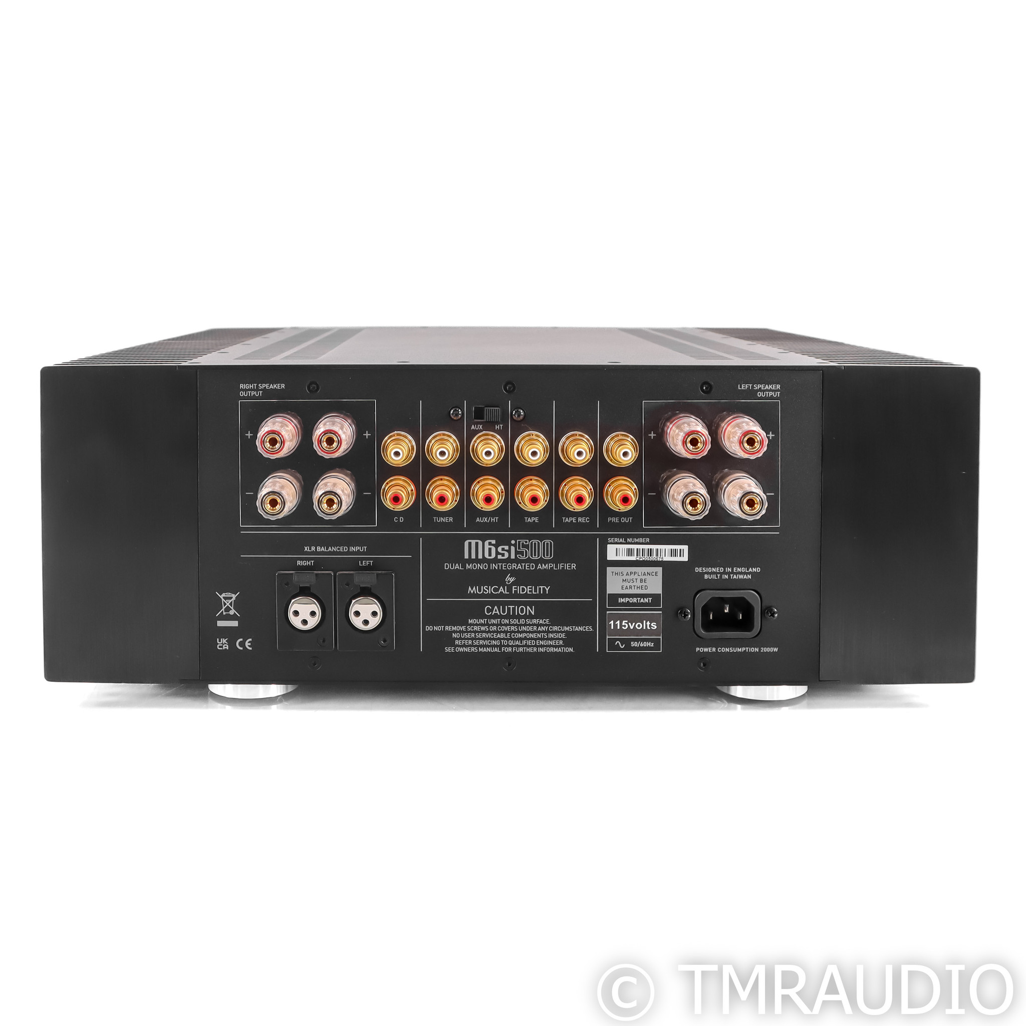 Musical Fidelity M6SI500 Stereo Integrated Amplifier; M6 SI500 - The ...