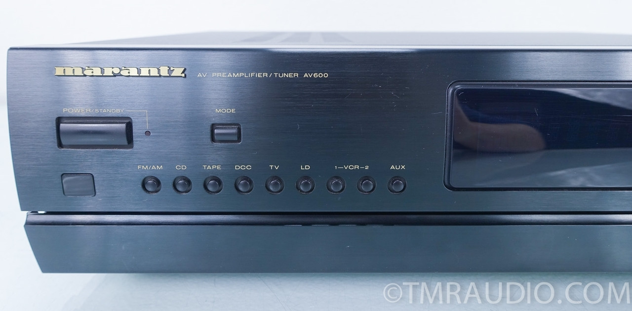 Marantz AV600 Processor / Preamp / Tuner; Preamplifier; AV-600 - The ...