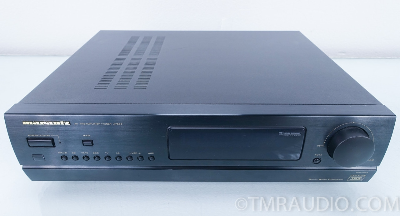 Marantz AV600 Processor / Preamp / Tuner; Preamplifier; AV-600 - The ...