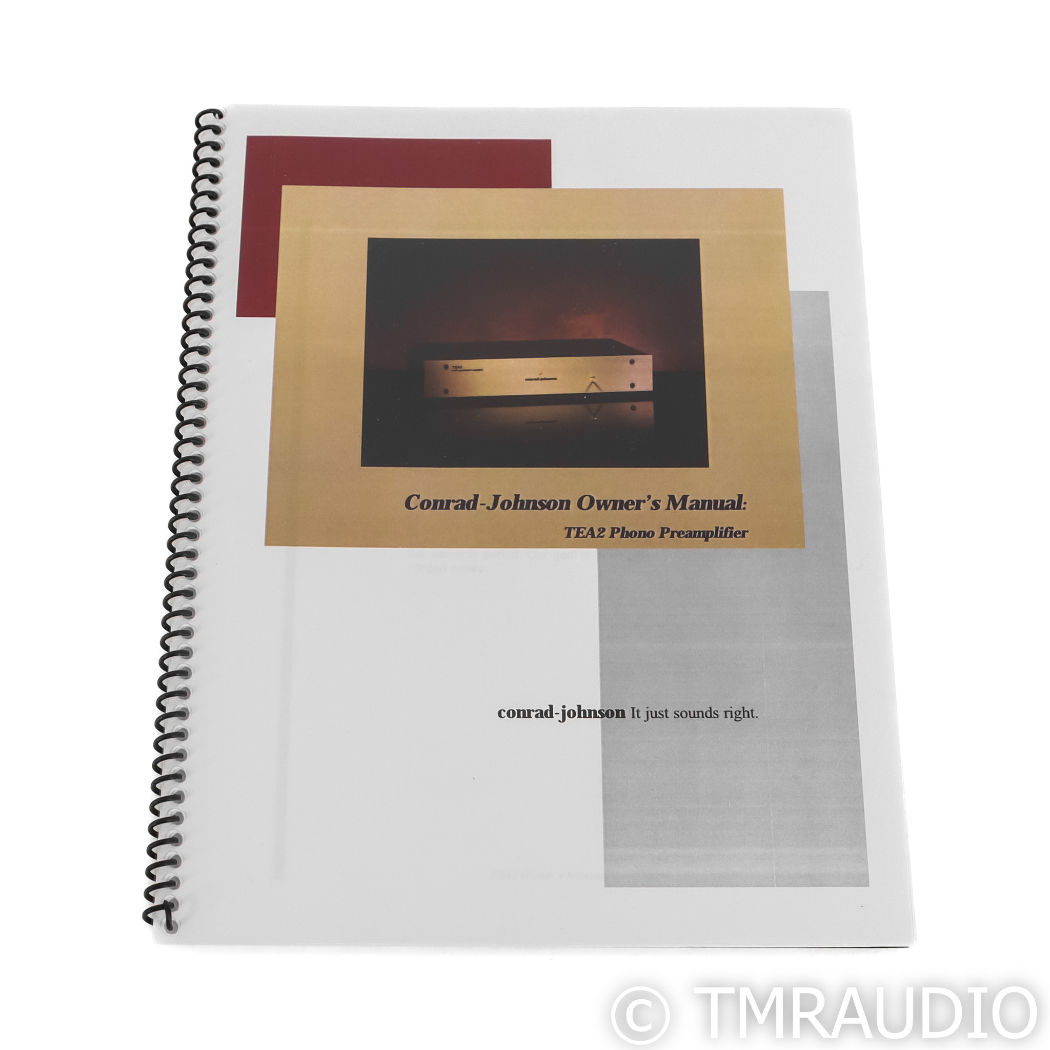 Conrad Johnson TEA2 HG Stereo Tube Phono Preamplifier; High Gain; MM ...