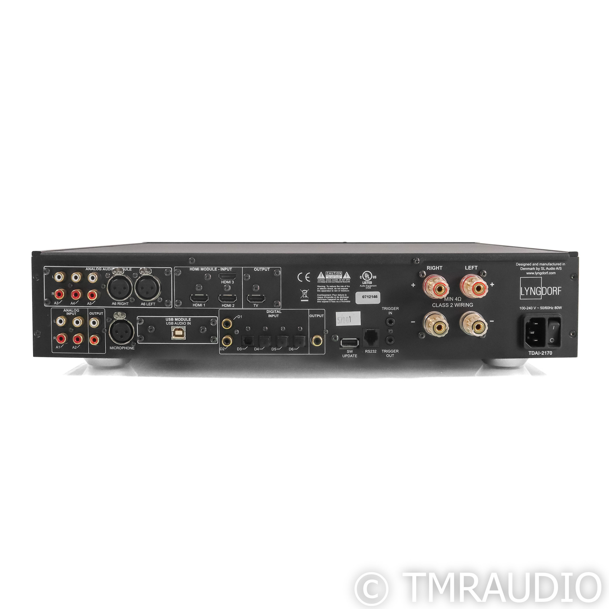 Lyngdorf TDAI-2170 Stereo Integrated Amplifier; Upgraded - The Music Room