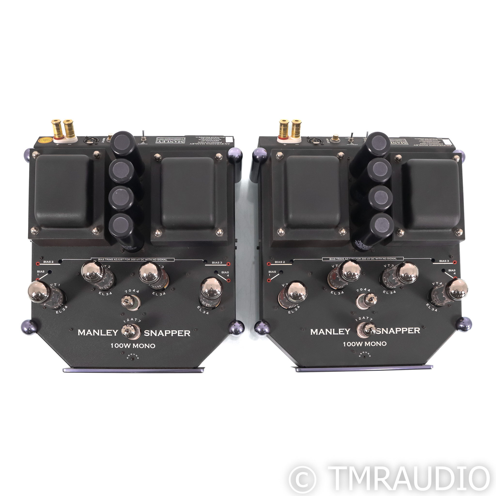 Manley Laboratories Snapper Monoblock Tube Power Amplifiers; Pair - The ...
