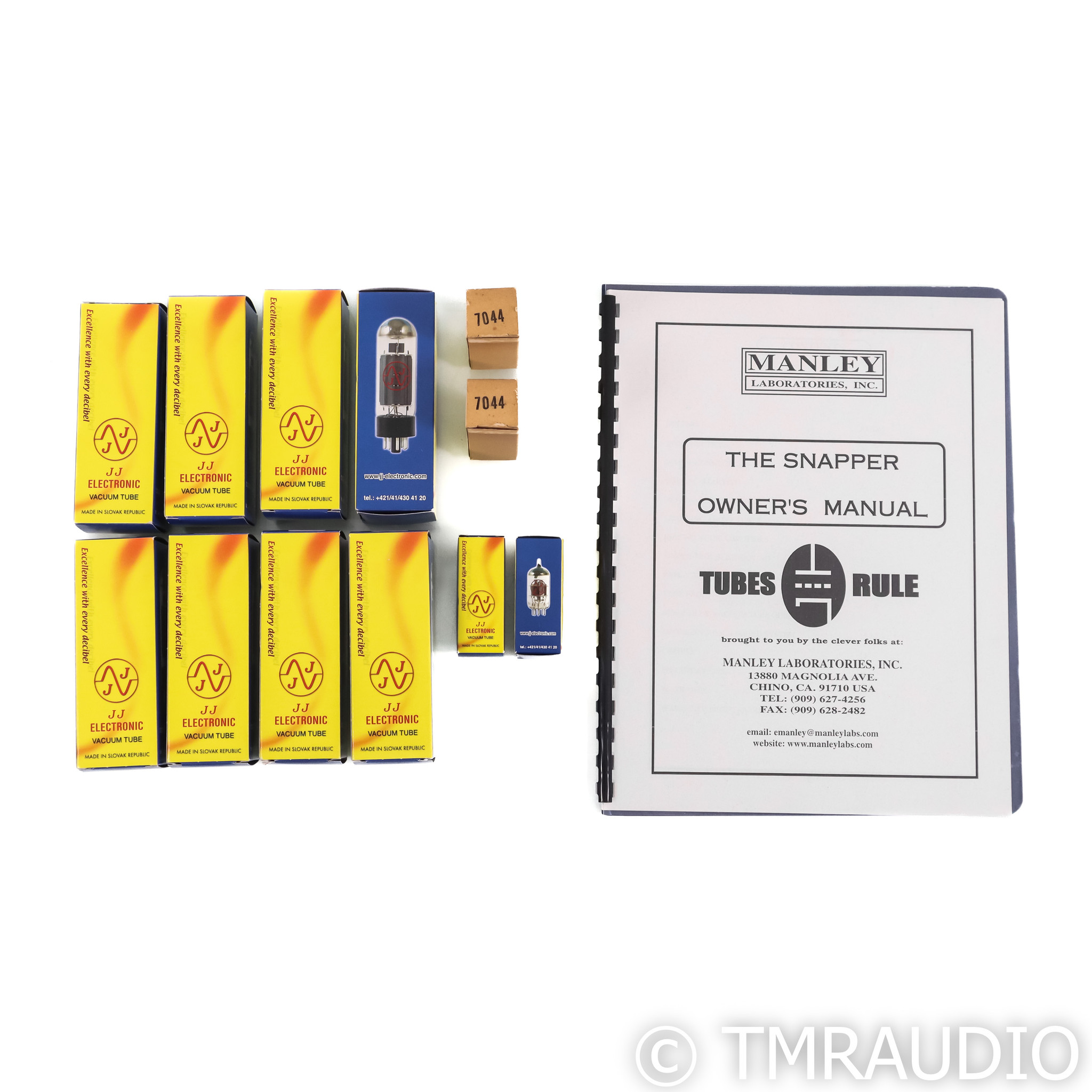 Manley Laboratories Snapper Monoblock Tube Power Amplifiers; Pair - The ...