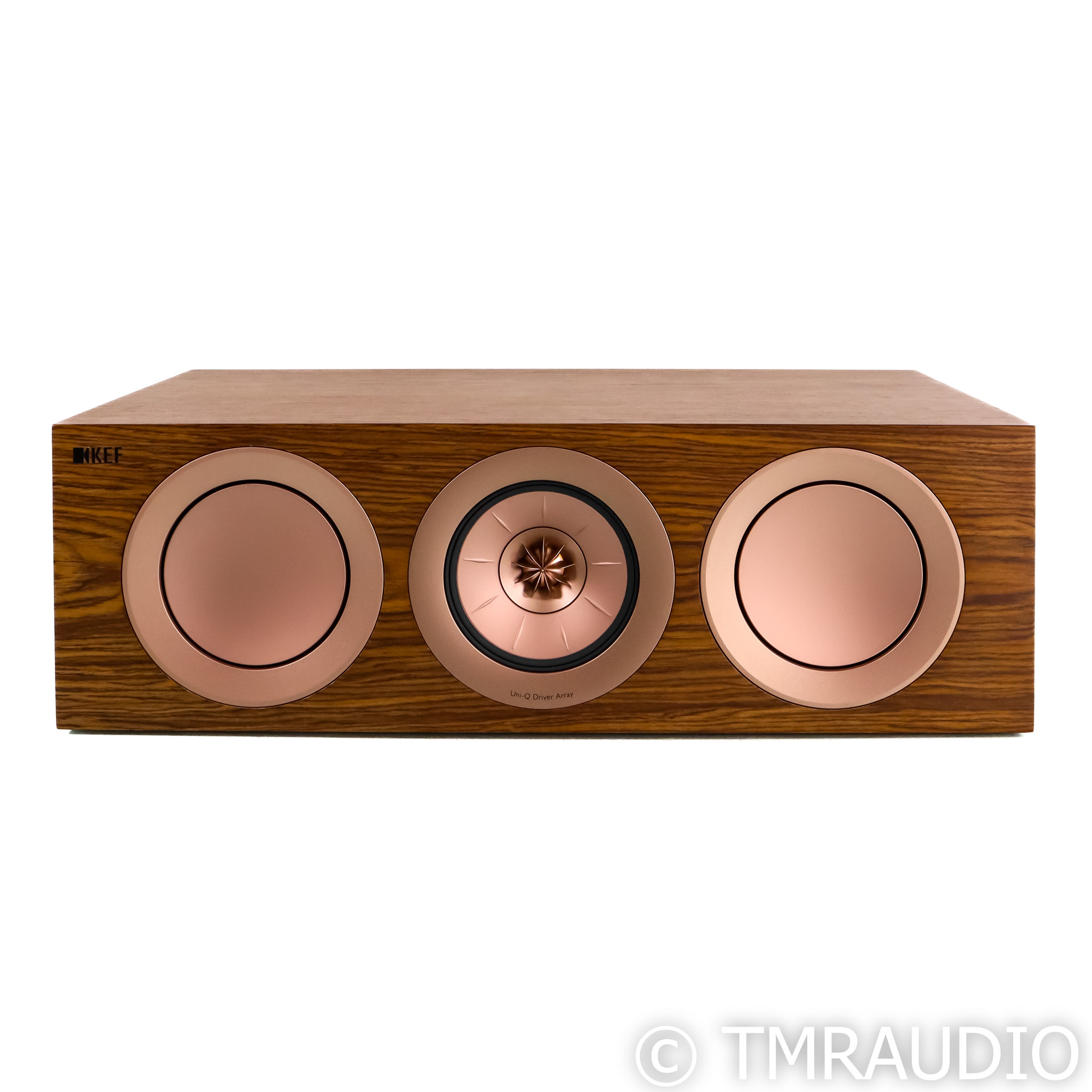 KEF R2c Center Channel Speaker; Walnut - The Music Room