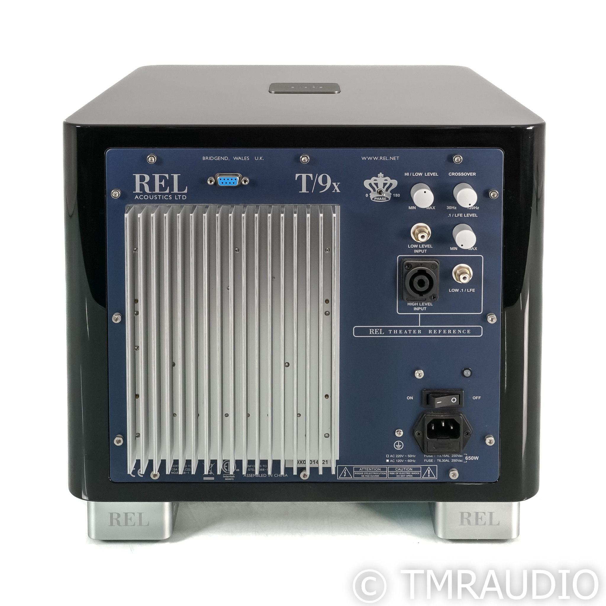 REL Acoustics REL T/9x 10" Powered Subwoofer; High Gloss Black (SOLD2 ...