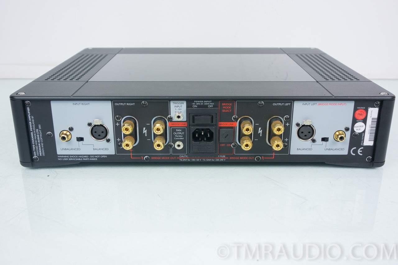Meridian G56 Dual Mono; Power Amplifier in Factory Box - The Music Room