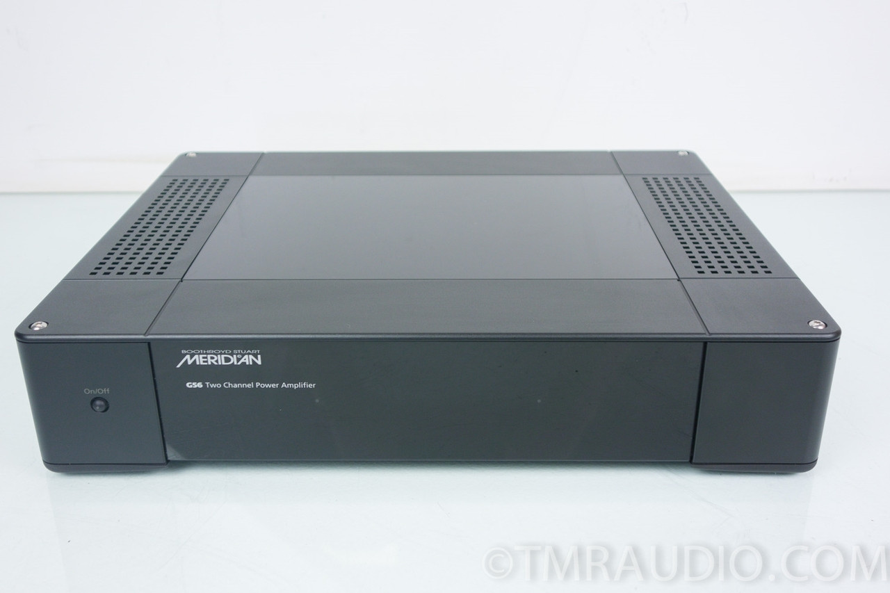 Meridian G56 Dual Mono; Power Amplifier in Factory Box - The Music Room