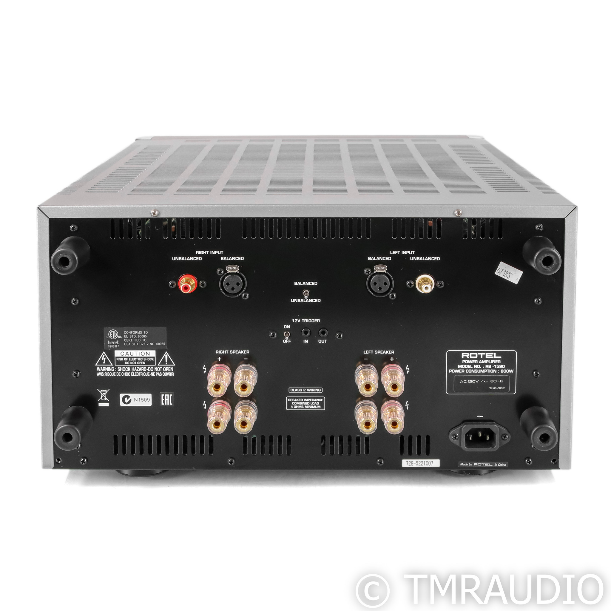 Rotel RB-1590 Stereo Power Amplifier (SOLD4) - The Music Room