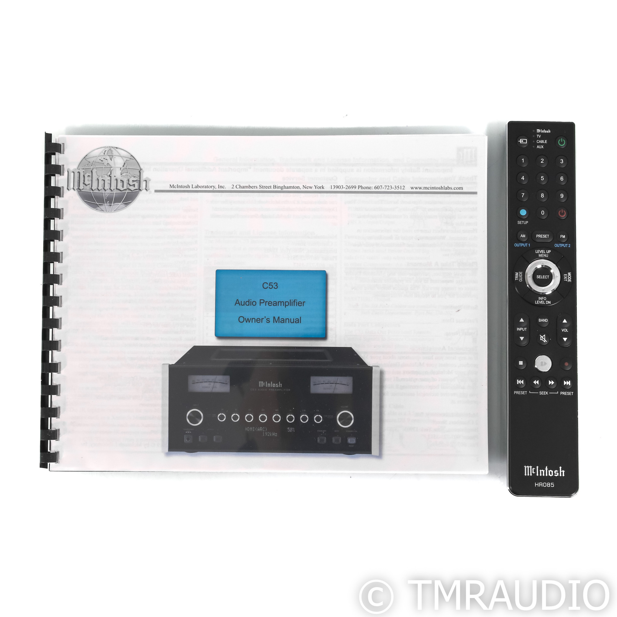 McIntosh C53 Stereo Preamplifier; MM & MC Phono (SOLD2) - The Music Room