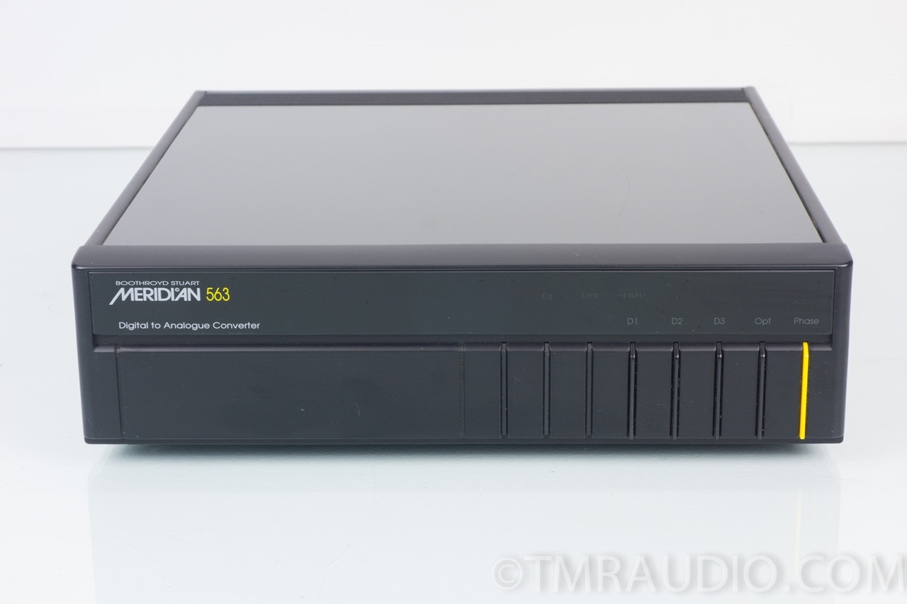 Meridian 563 Digital to Analogue Converter; DAC in Factory Box - The ...