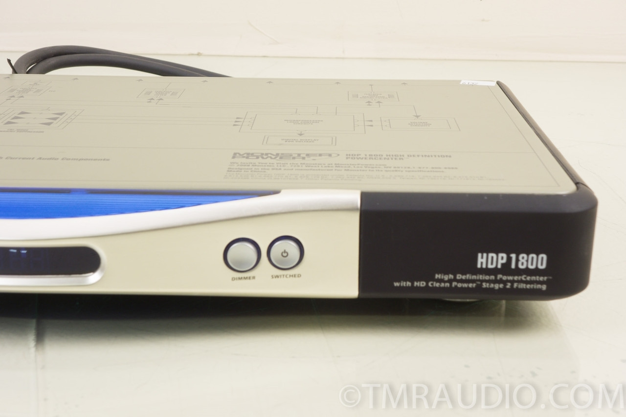 Monster Power HDP 1800 Hiigh Definition Powercenter - The Music Room