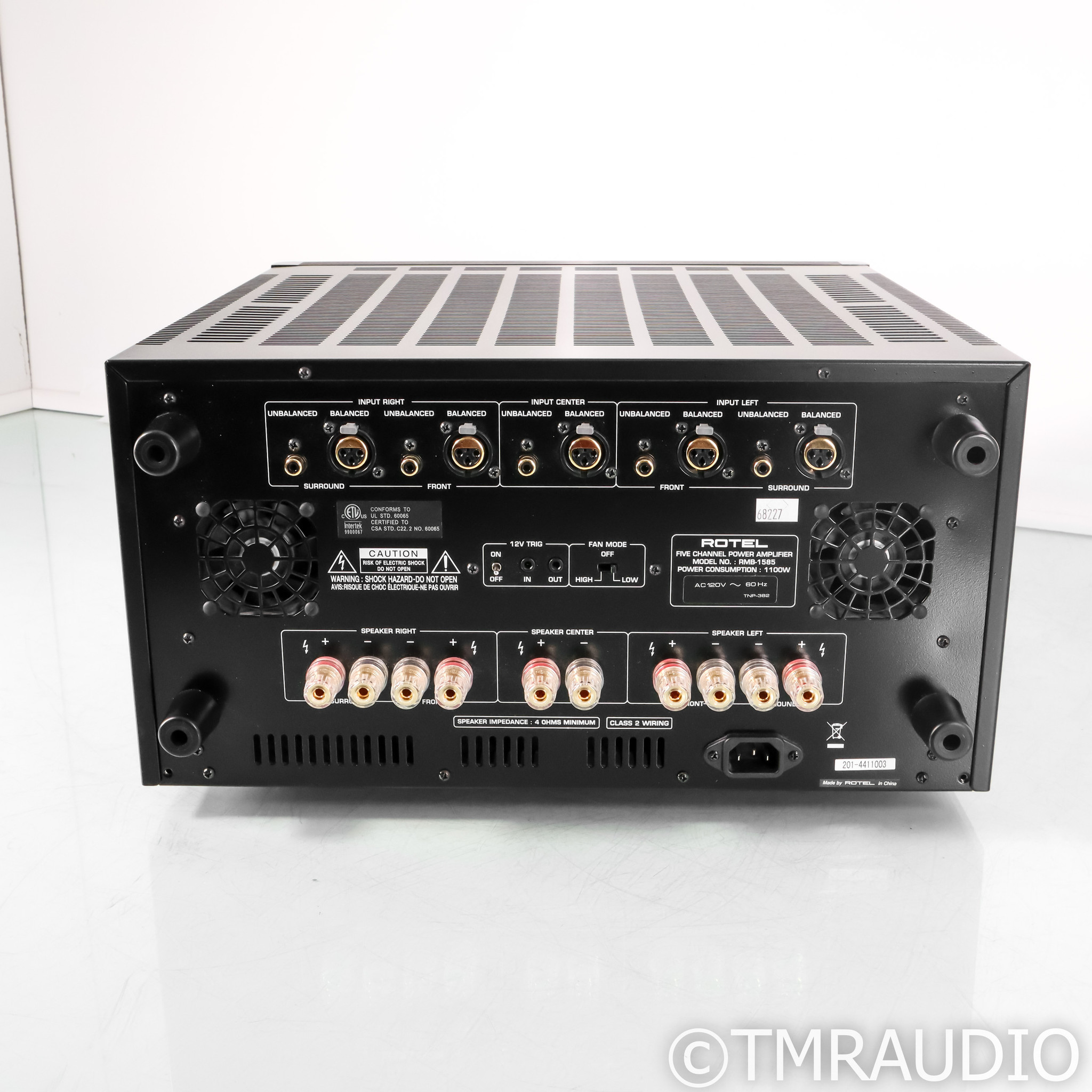 Rotel RMB-1585 5-Channel Power Amplifier - The Music Room