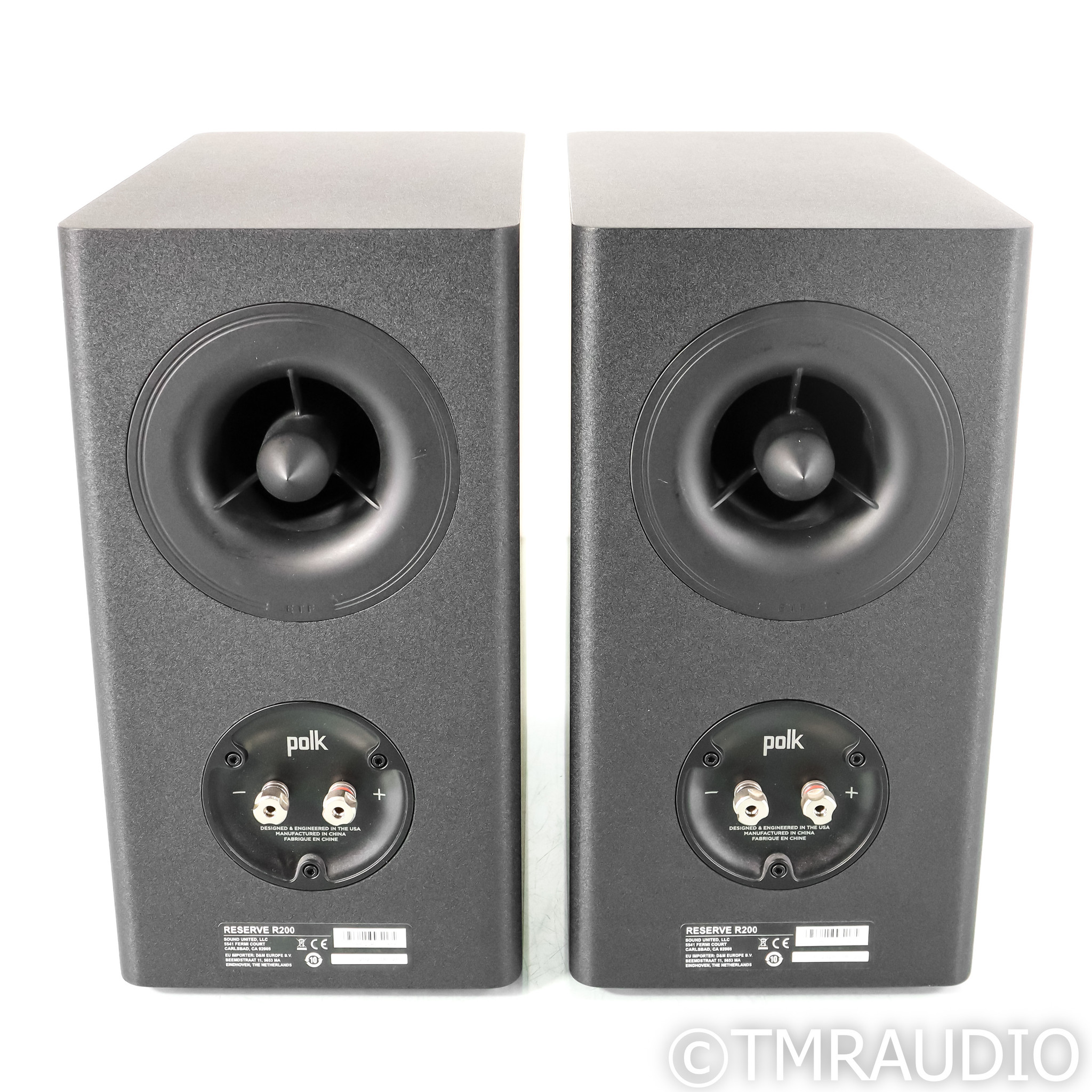 Polk Audio Reserve R200 Bookshelf Speakers; Black Pair - The Music Room