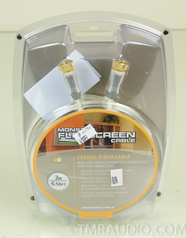 Monster Flatscreen Coaxial Video Cable