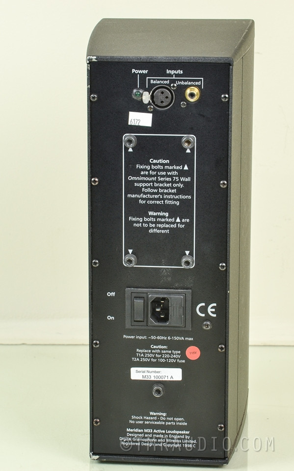 Meridian M33 Individual Powered Speaker / Center Channel