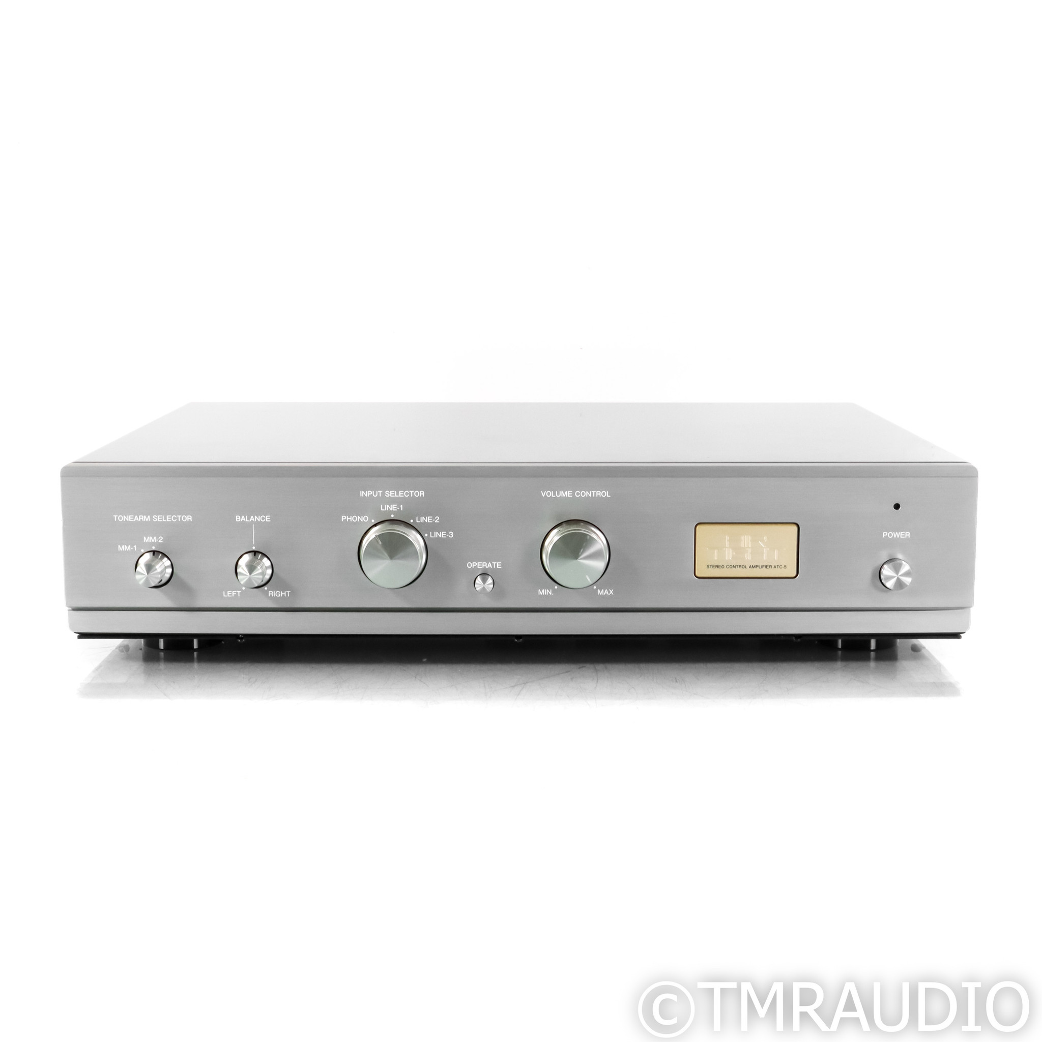 Air Tight ATC-5 Stereo Tube Preamplifier; MM Phono (SOLD) - The Music Room