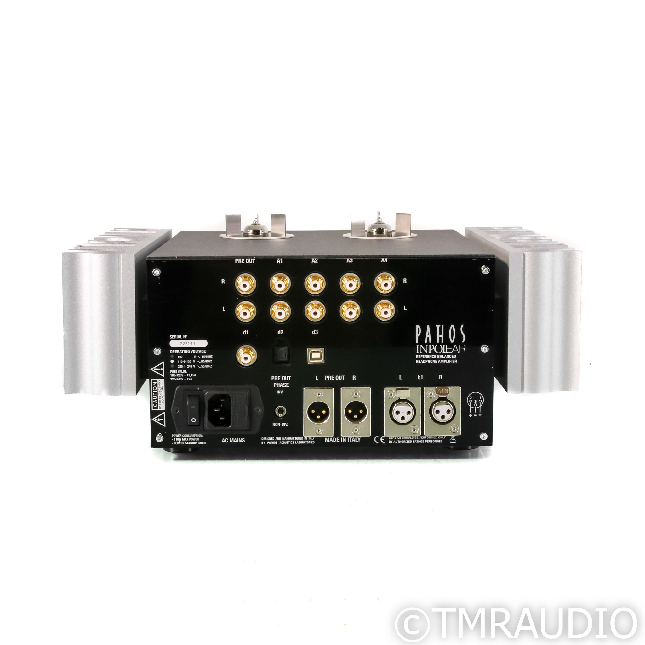 Pathos InPol Ear Tube Headphone Amplifier - The Music Room