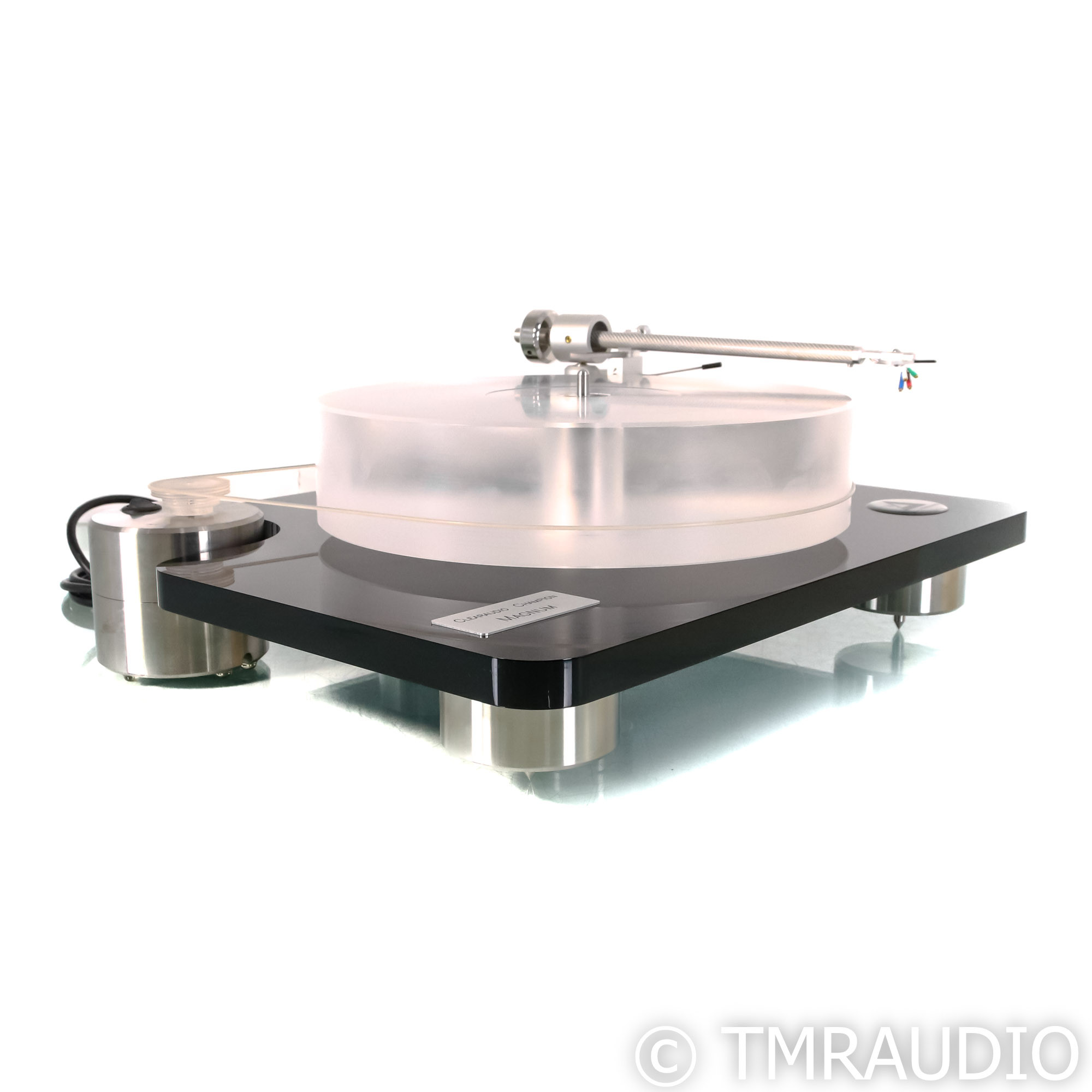 Clearaudio Champion Magnum Turntable; Satisfy Carbon Tonearm, CMB (No ...