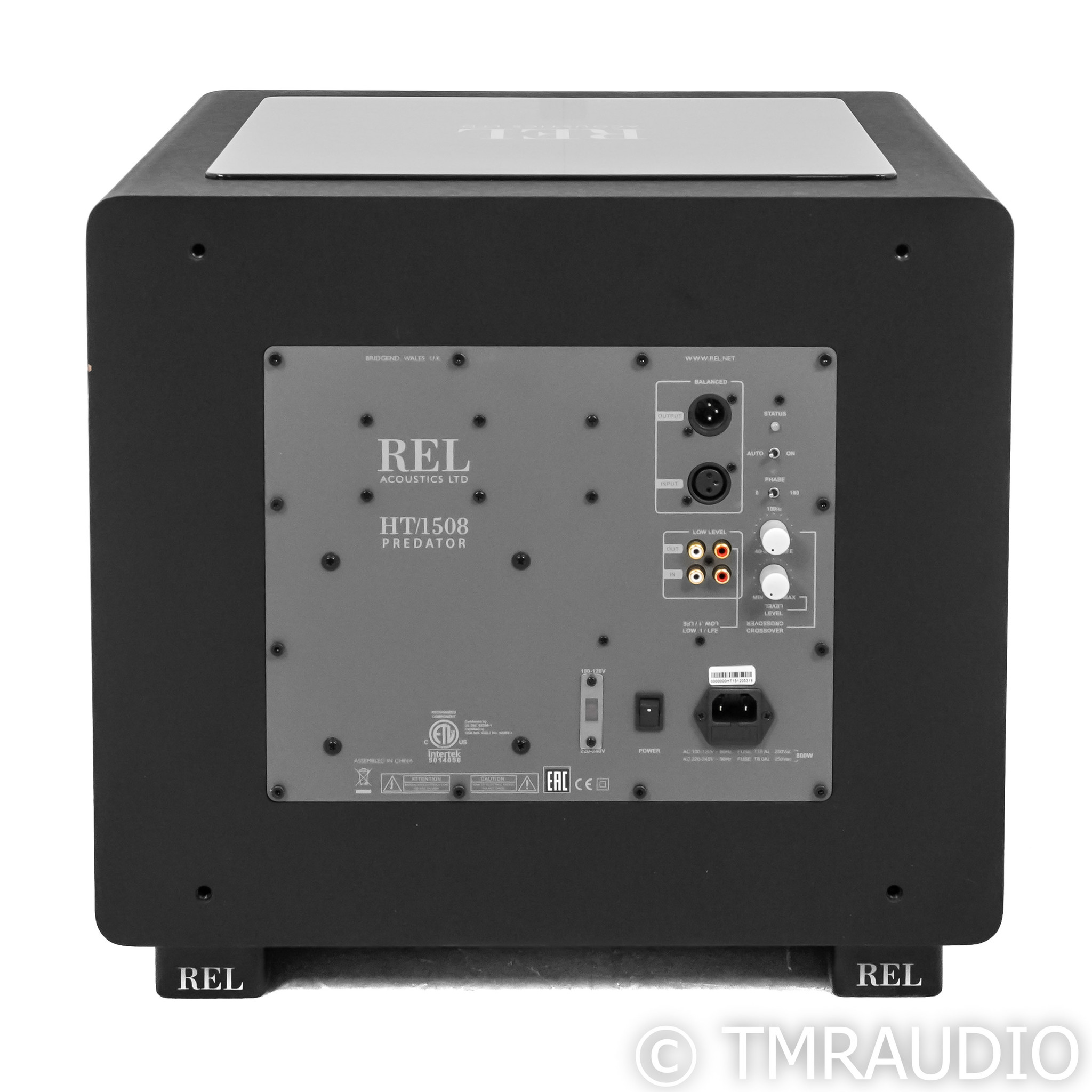 REL HT/1508 Predator 15" Powered Subwoofer; Black - The Music Room