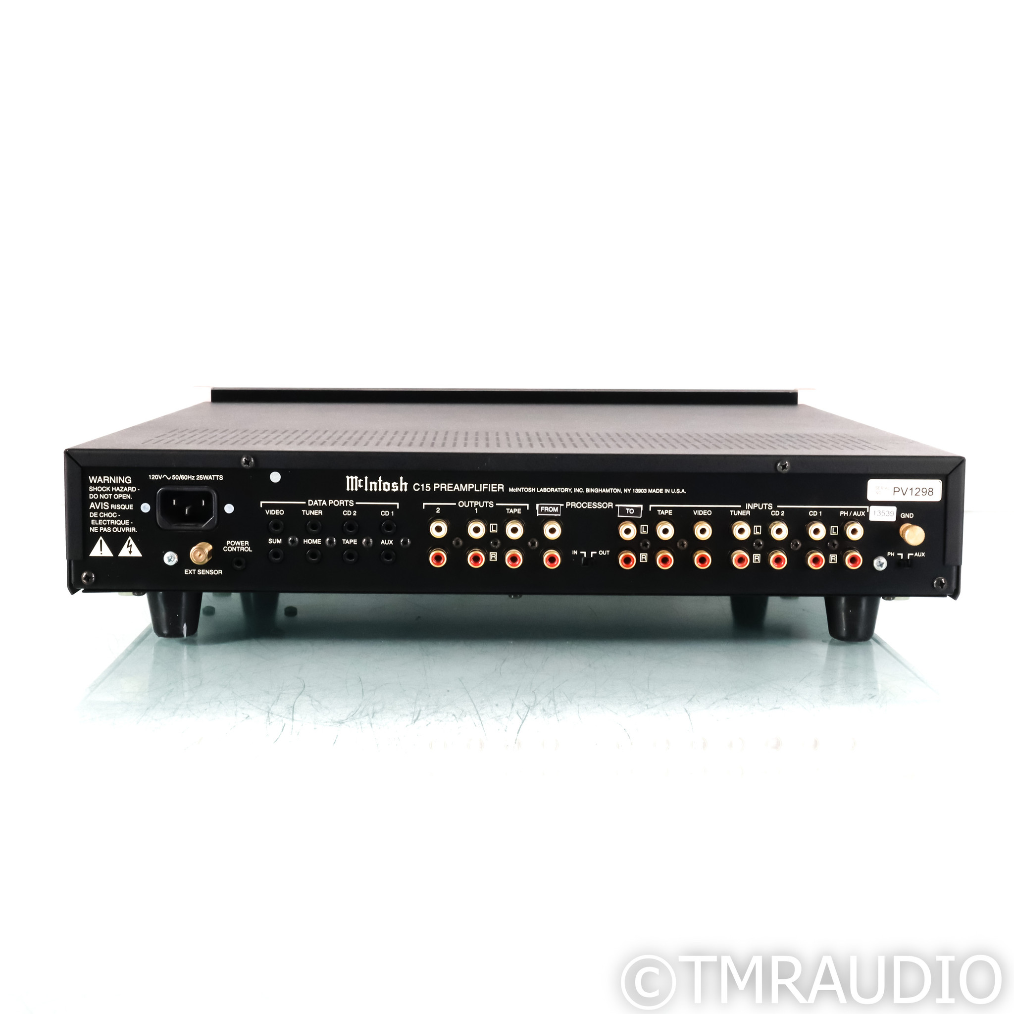 McIntosh C15 Stereo Preamplifier; MM Phono (SOLD) - The Music Room