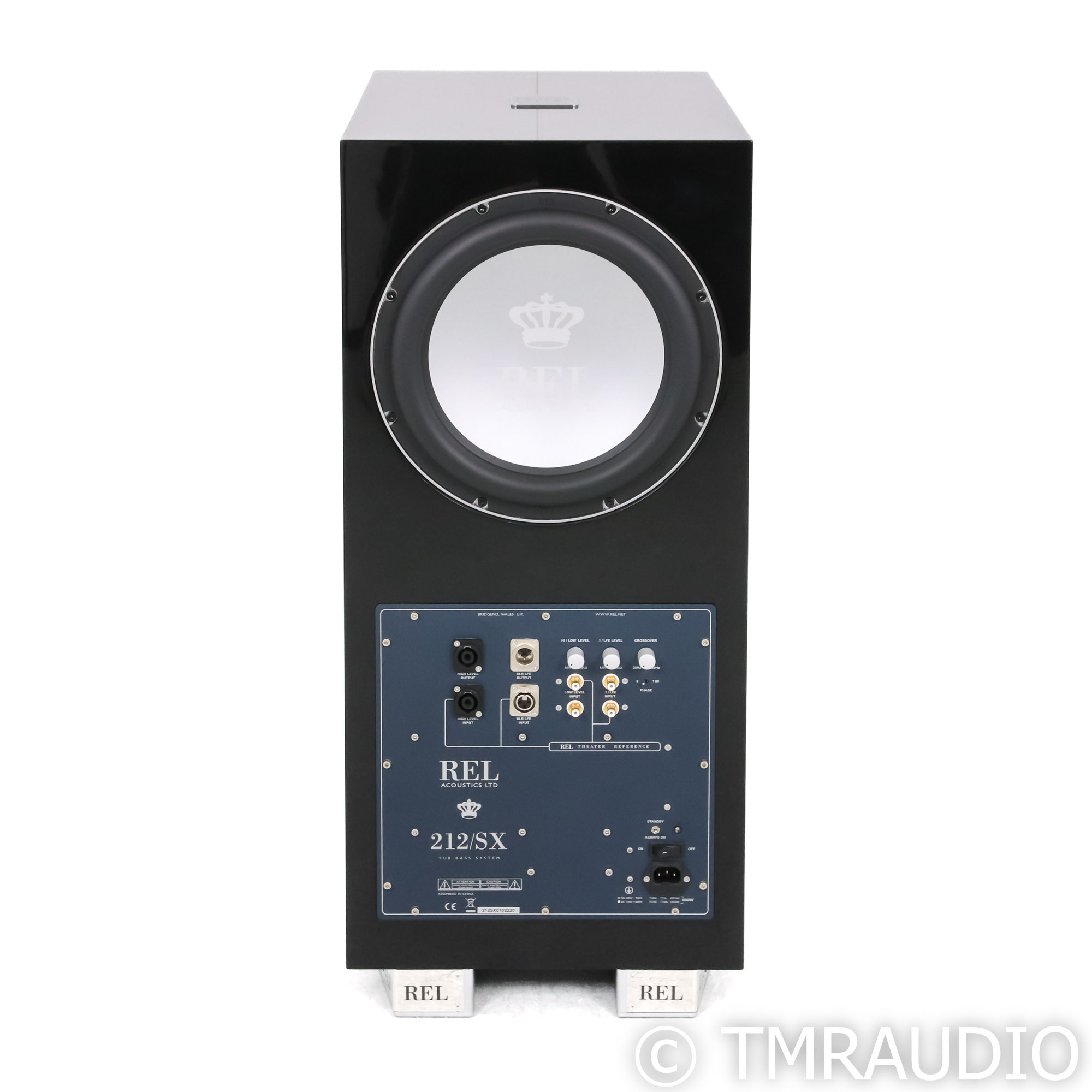 REL Acoustics 212/SX 12" Powered Subwoofer; Piano Black (SOLD) - The ...