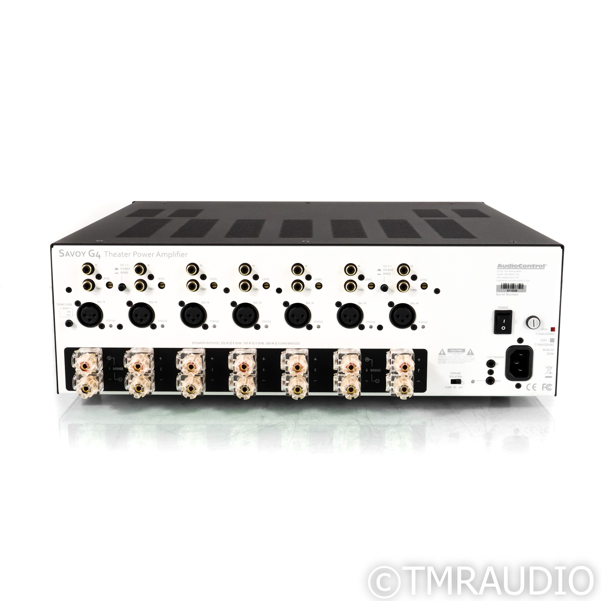 AudioControl Savoy G4 7-Channel Power Amplifier - The Music Room