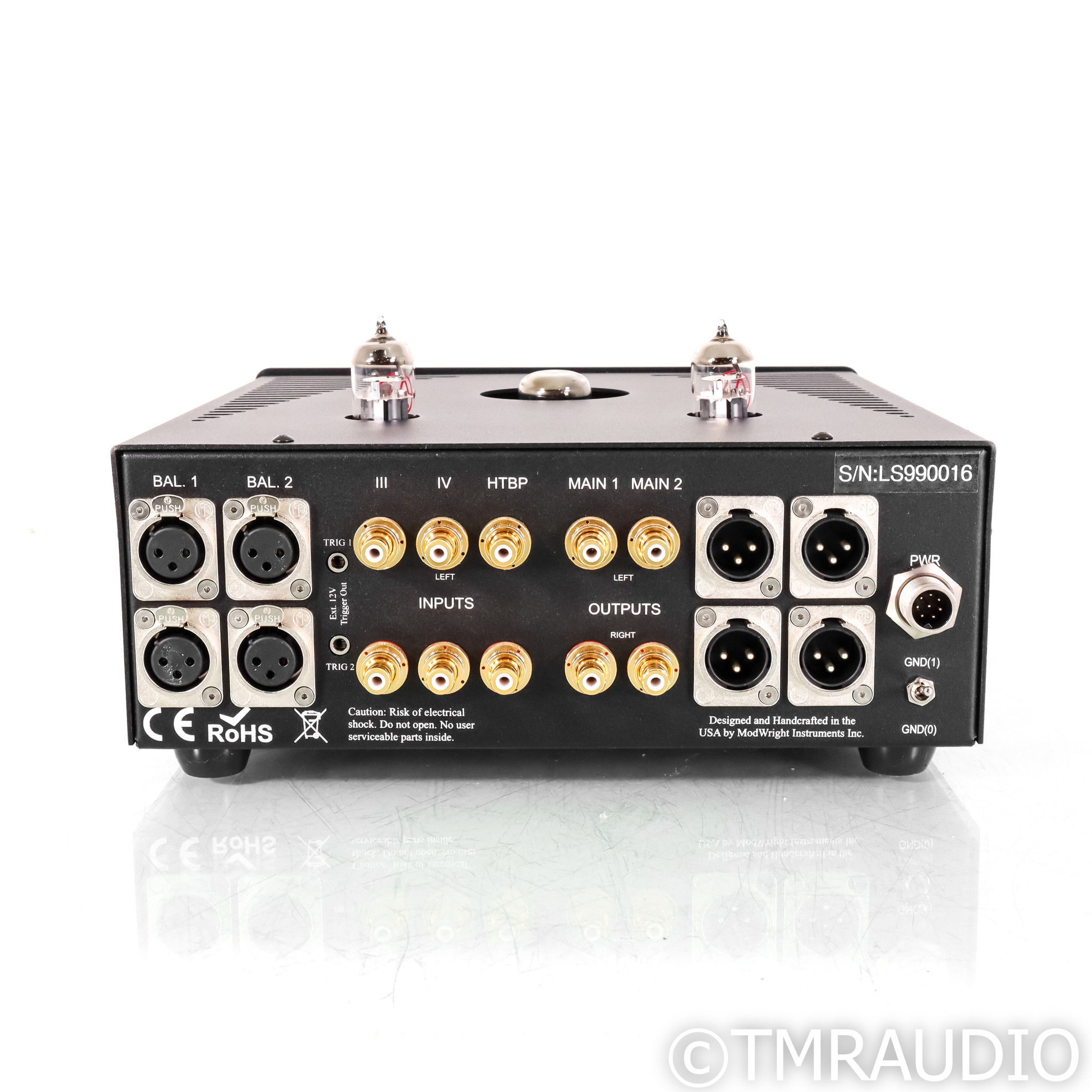 ModWright Instruments LS99 Stereo Tube Preamplifier - The Music Room