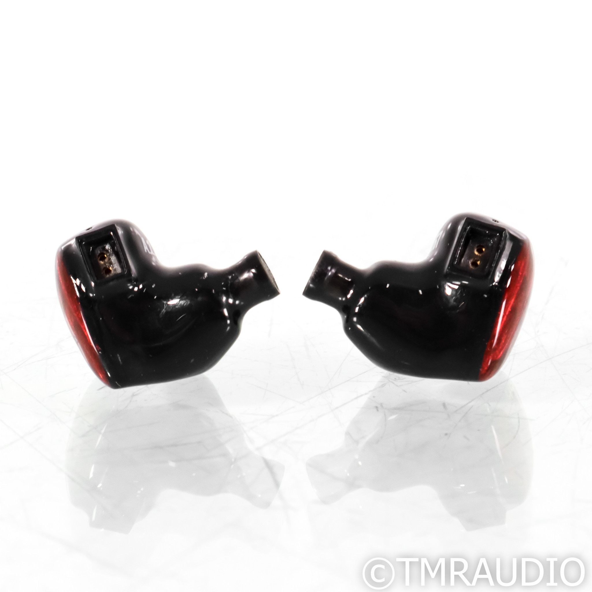 FAT Frequency Scarlet Mini In-Ear Monitors; IEMs; Silver Red Upgrade ...