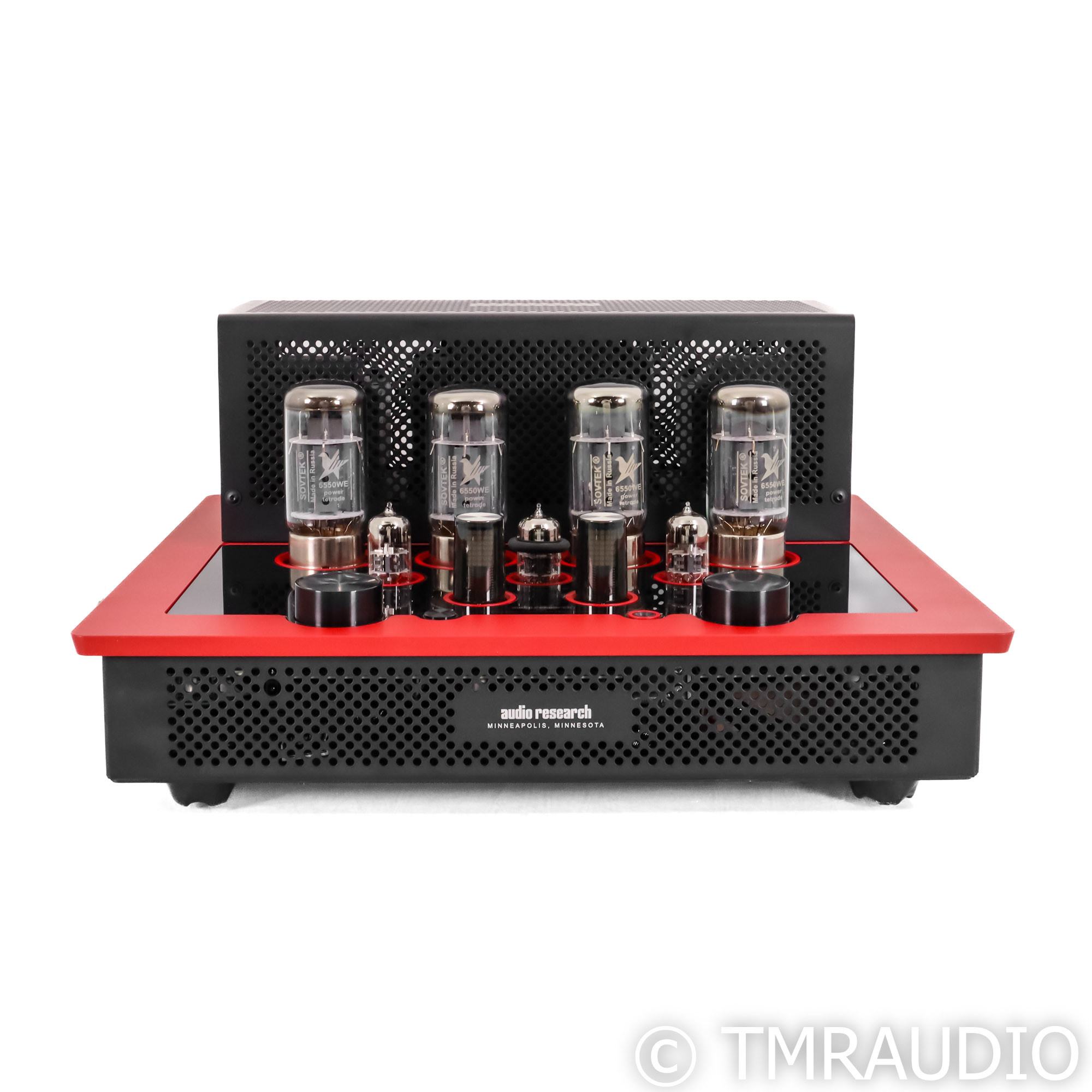 Audio Research I/50 Stereo Tube Integrated Amplifier; Red; DAC & Phono ...