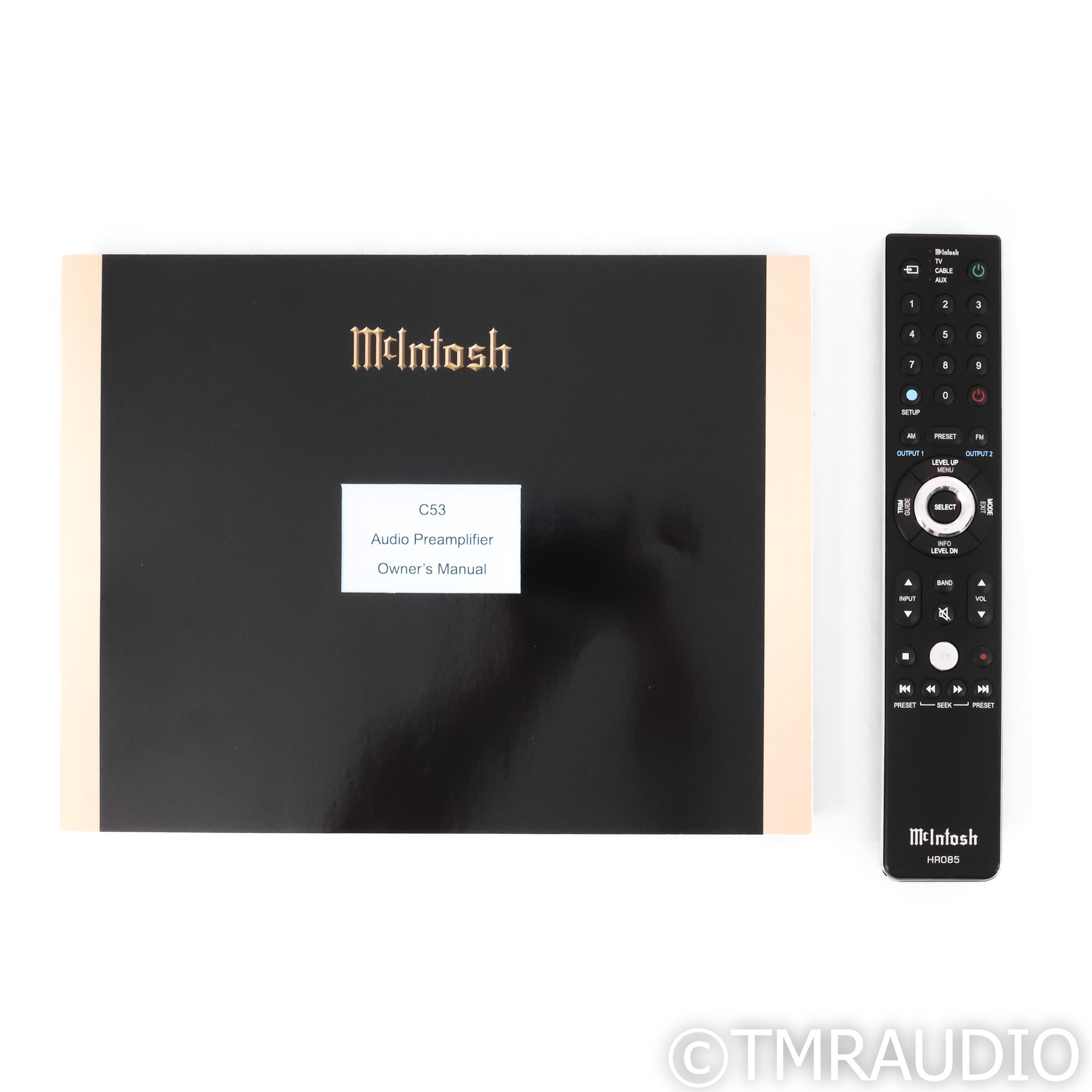 McIntosh C53 Stereo Preamplifier; MM & MC Phono (1/0) - The Music Room