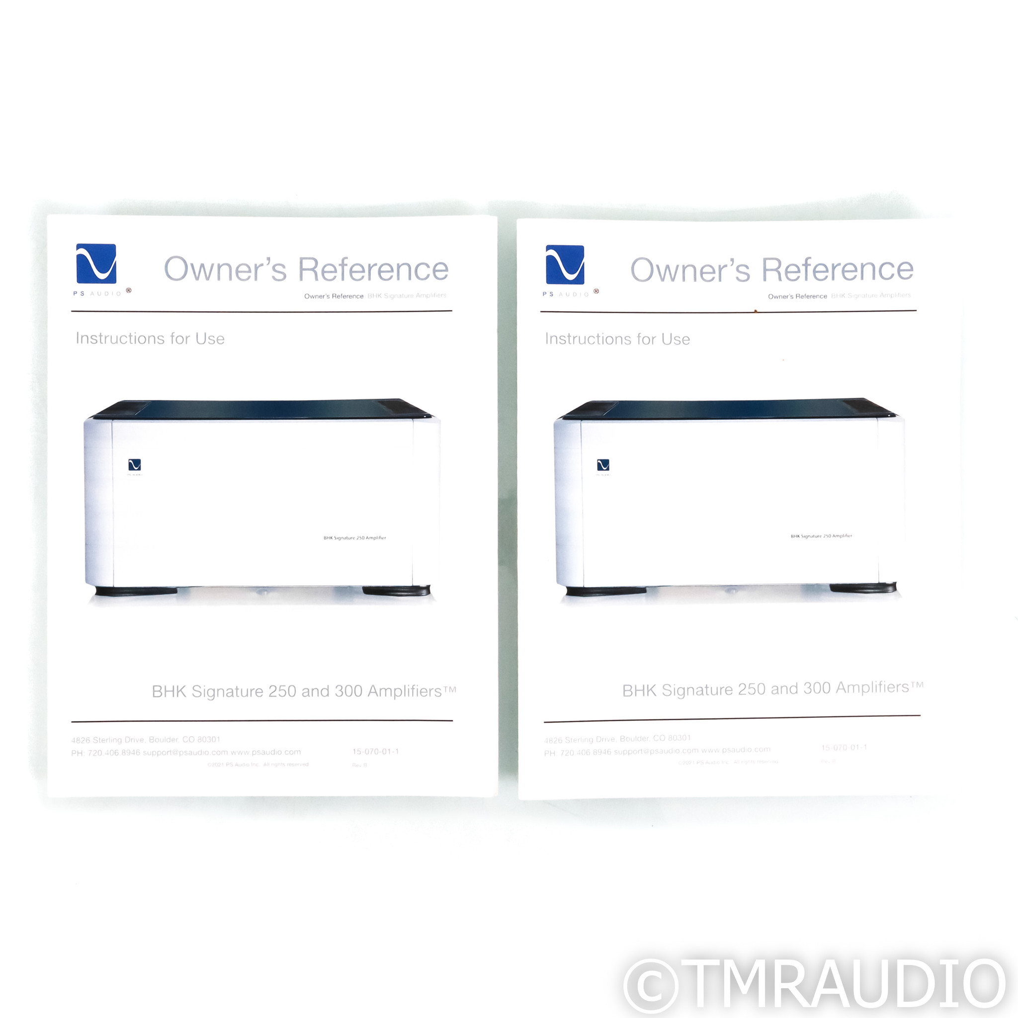 PS Audio BHK Signature 300 Tube Hybrid Monoblock Power Amplifier; Pair ...