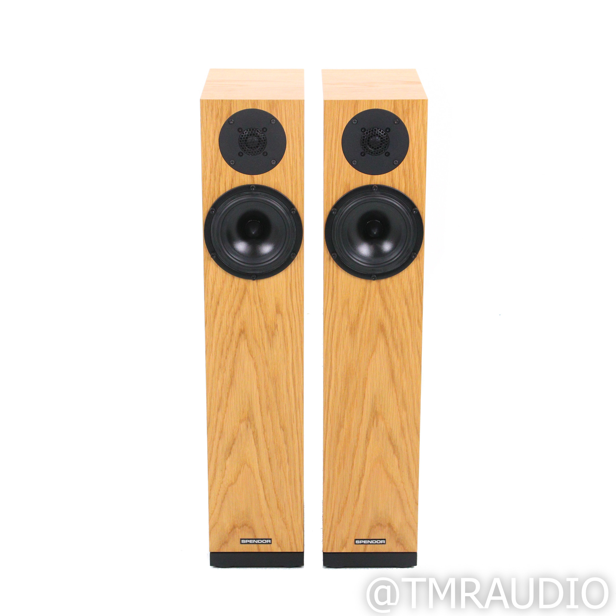 Spendor A2 Floorstanding Speakers; Oak Pair - The Music Room