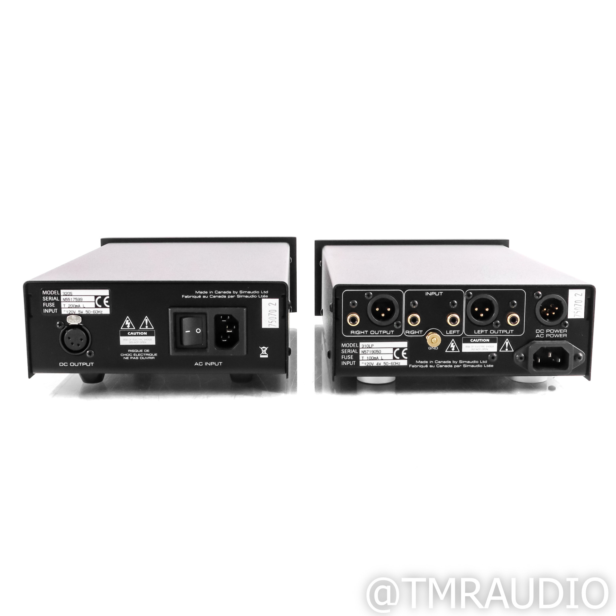SimAudio Moon 310LP MM & MC Phono Preamplifier w/ 320S Power Supply ...