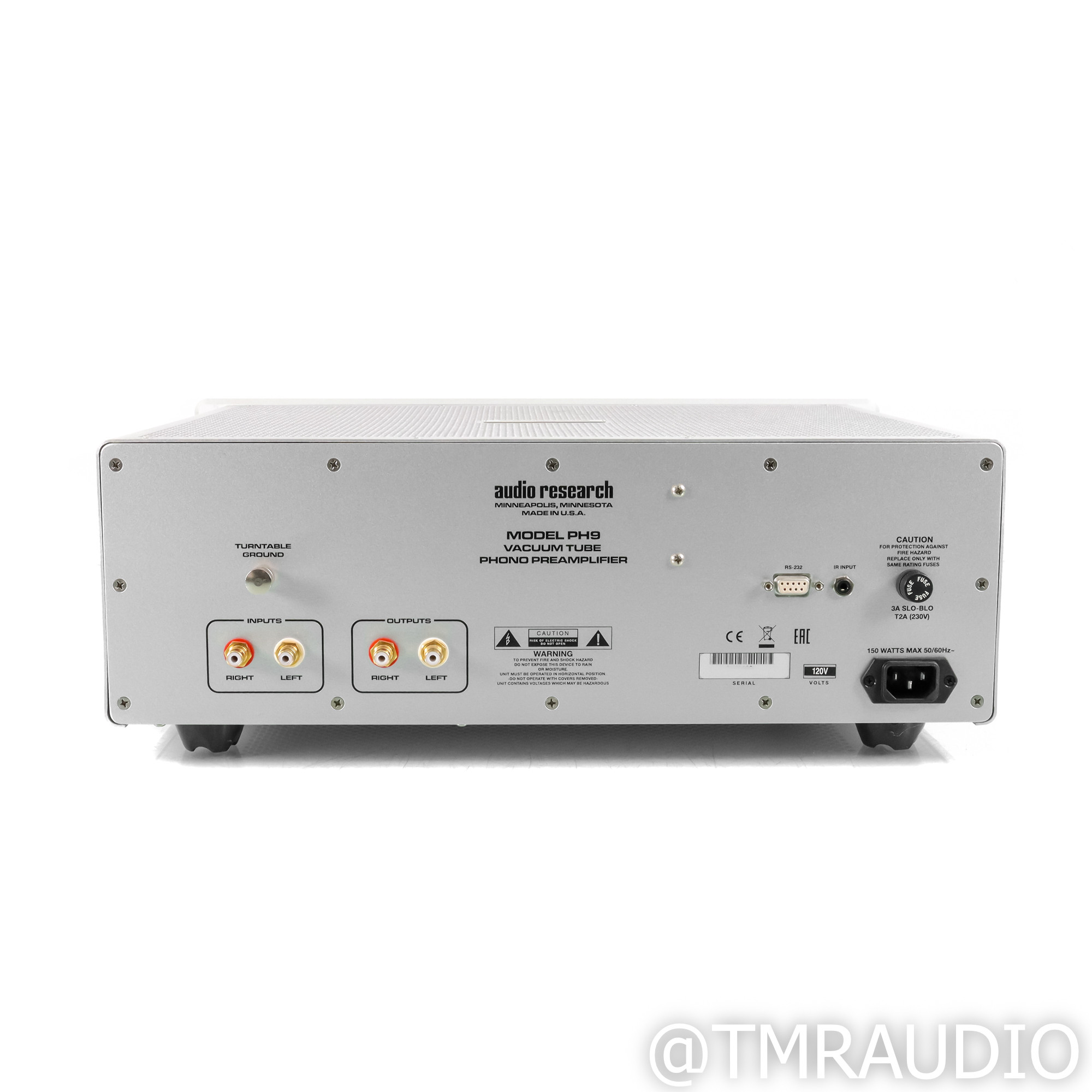 Audio Research PH9 Tube MM & MC Phono Preamplifier