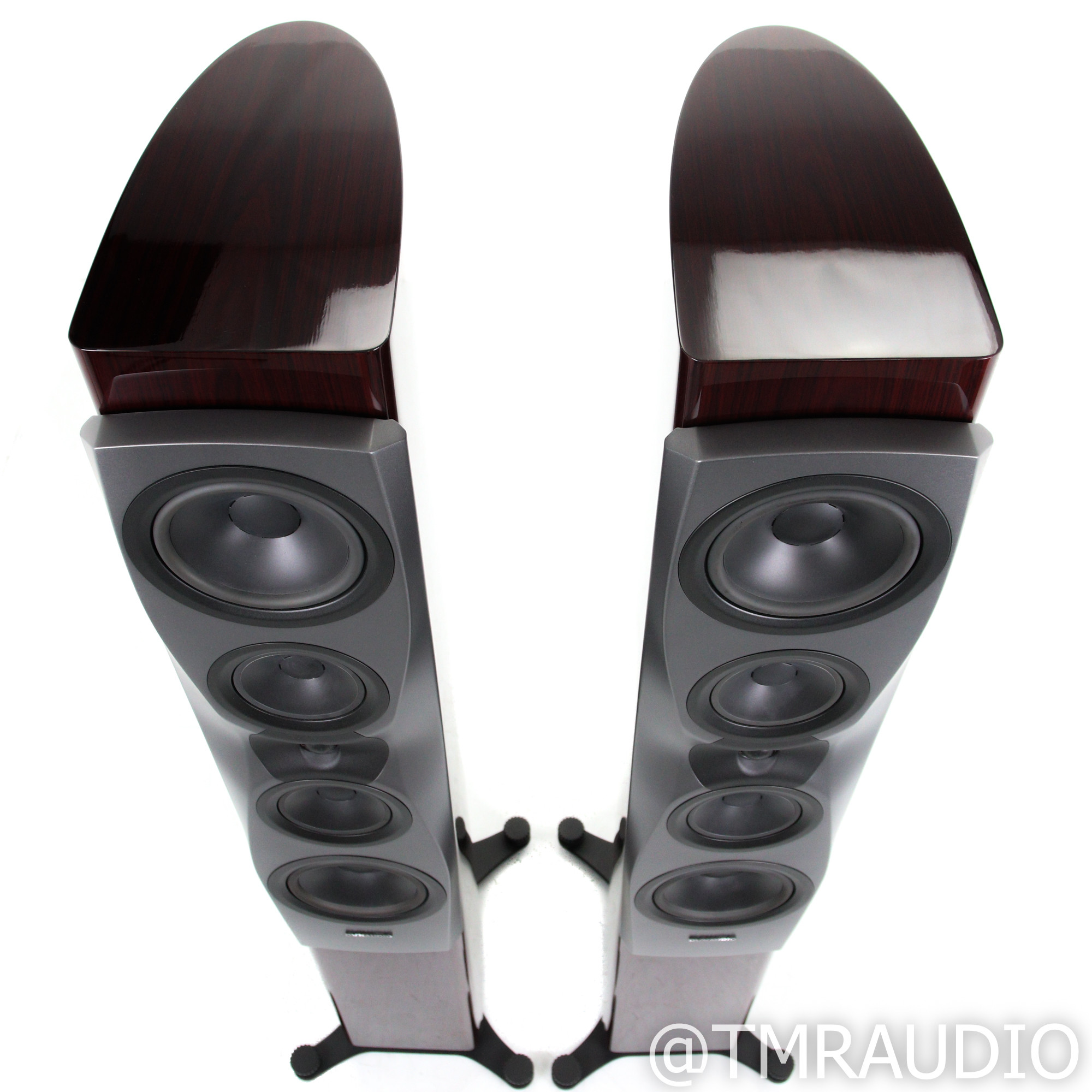 Dynaudio Confidence 50 Floorstanding Speakers; Ruby Wood High Gloss ...
