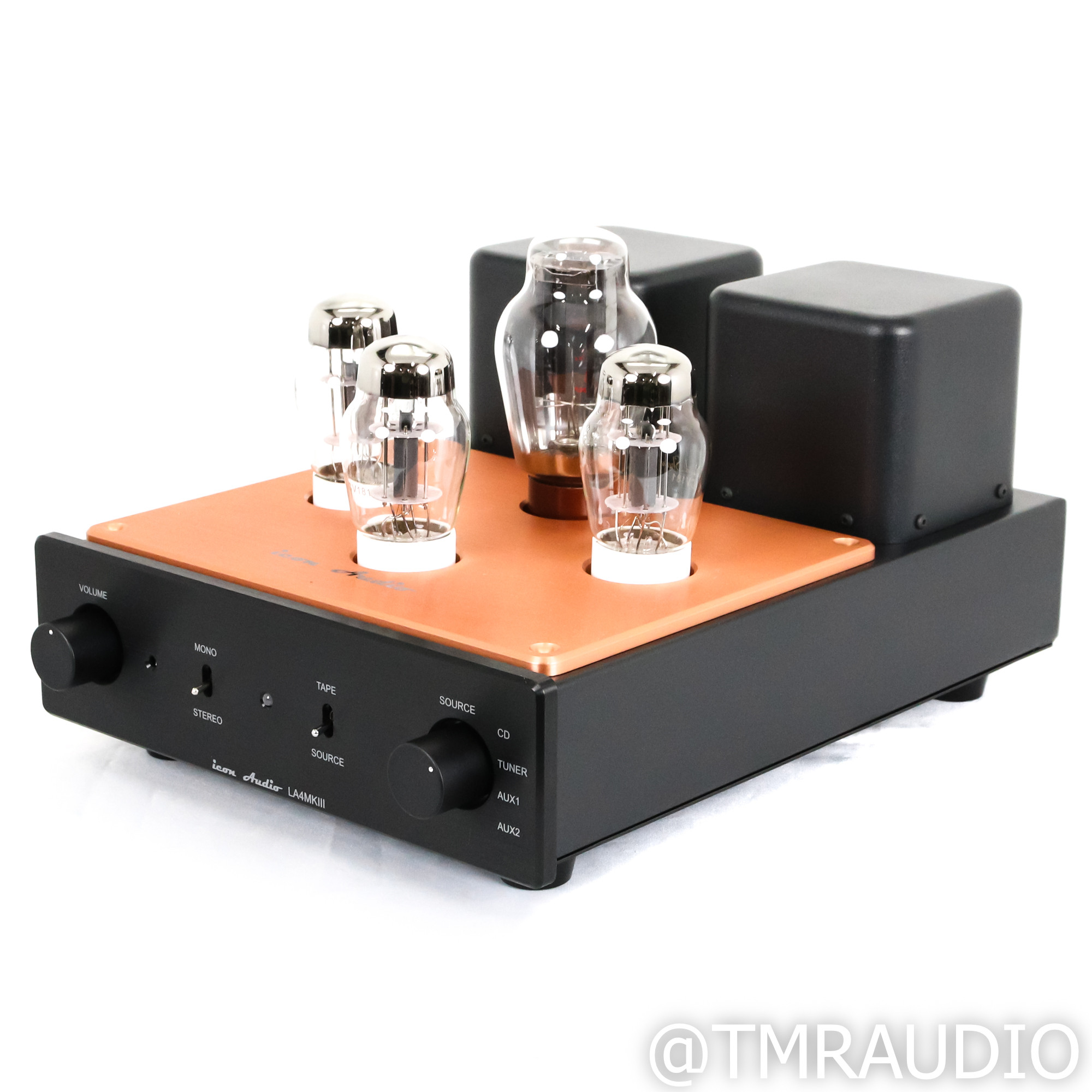 Icon Audio LA4 MkIII Signature Tube Stereo Preamplifier; Upgraded Caps ...