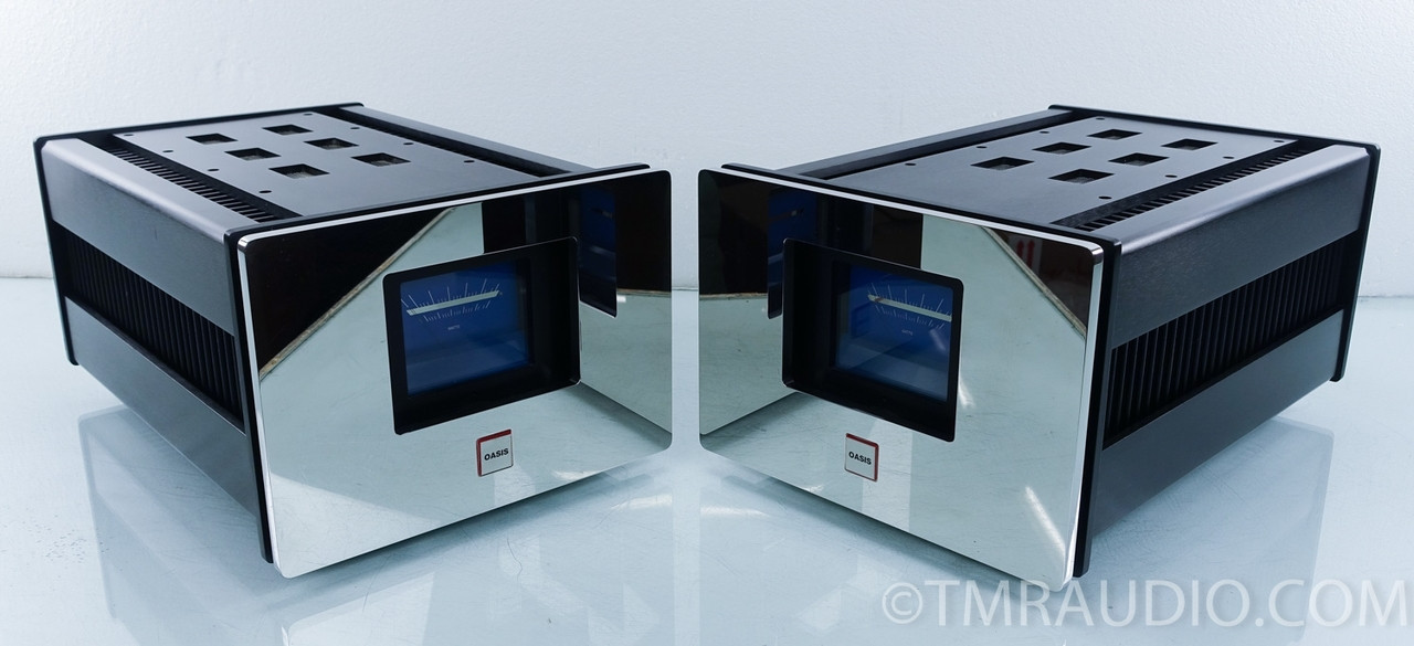 Oasis Audio Statement Model S-200M Mono Amplifiers - The Music Room