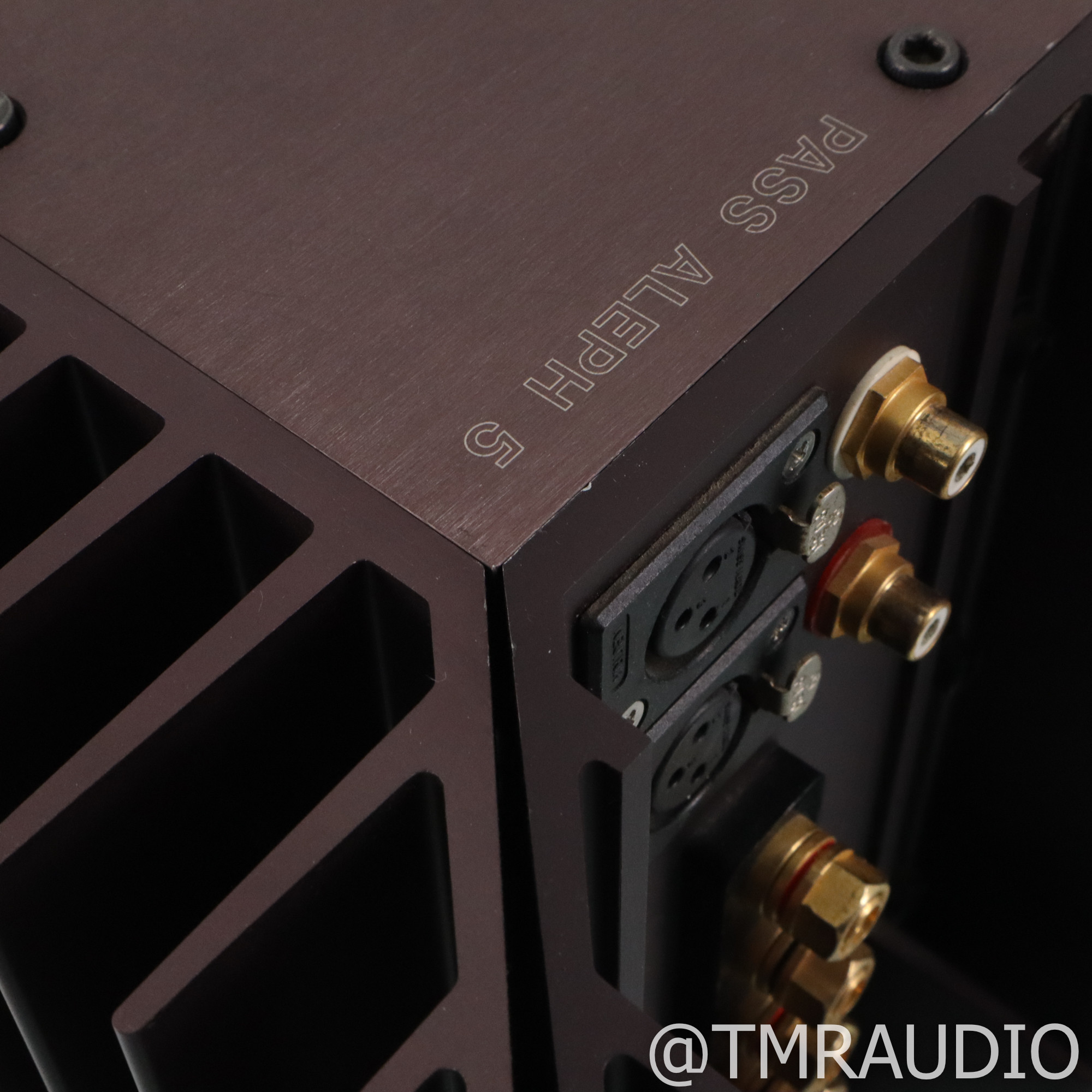 Pass Labs Aleph 5 Stereo Power Amplifier (1/2) - The Music Room