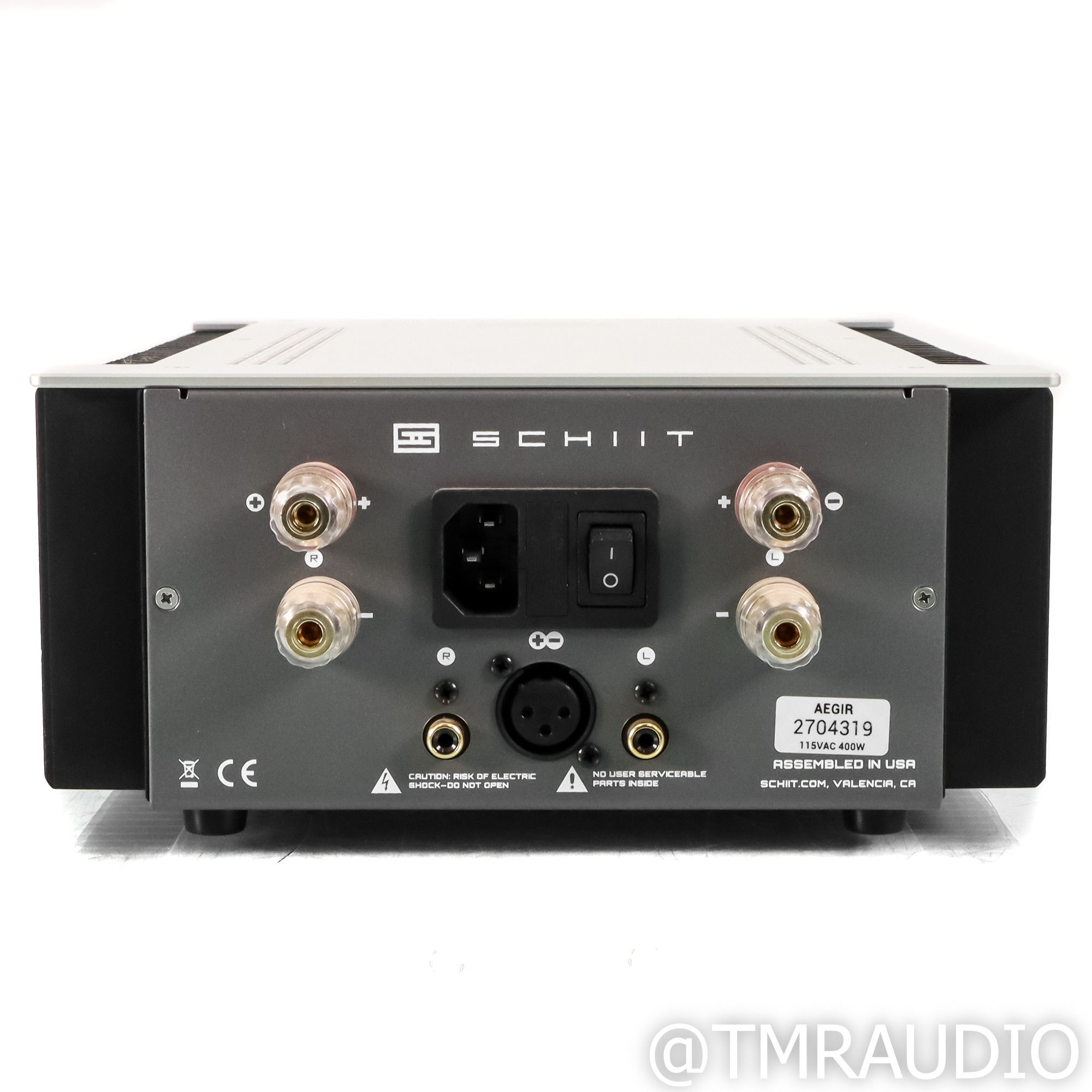 Schiit Audio Aegir Stereo Power Amplifier (1/2) (SOLD2) - The Music Room