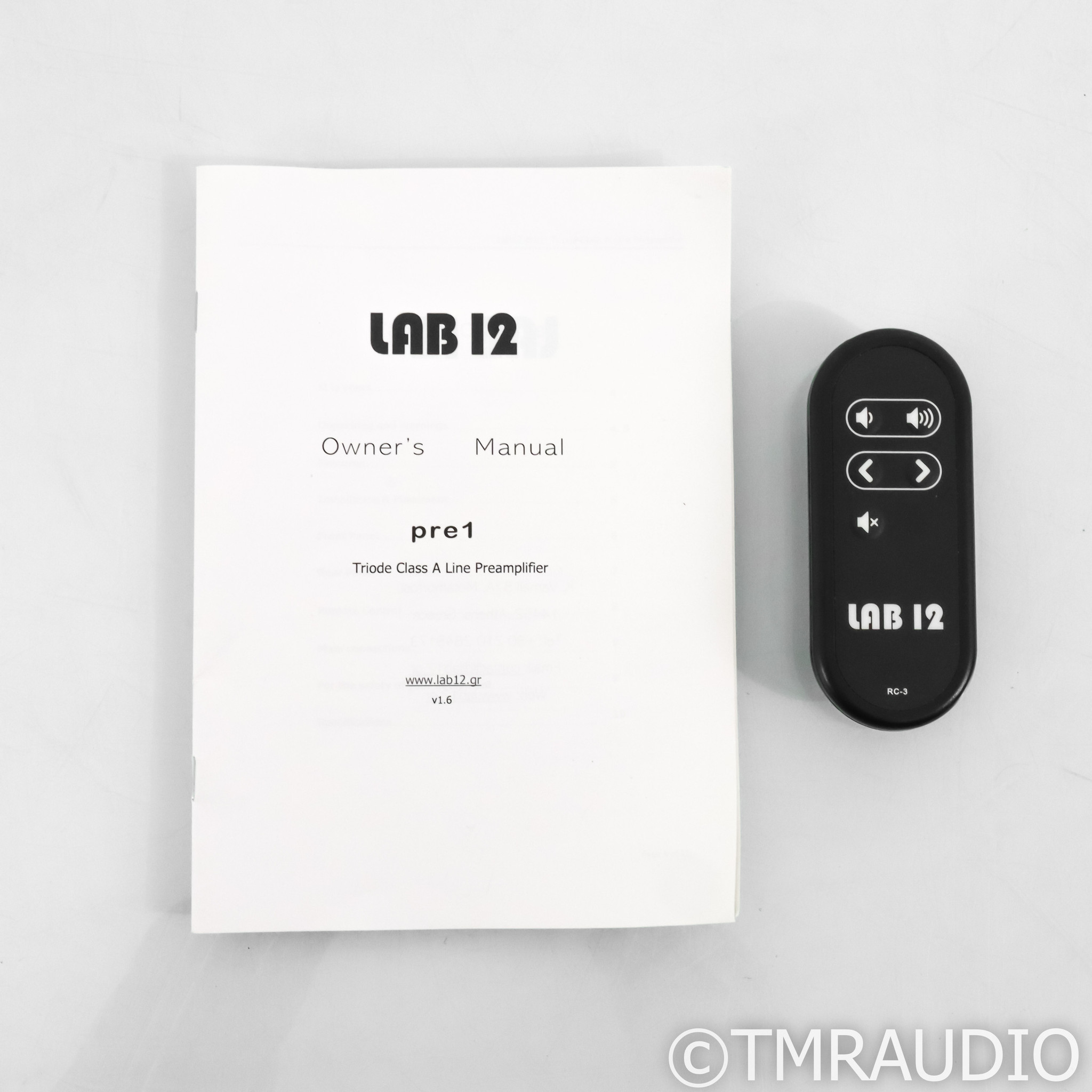 Lab12 Pre1 Stereo Tube Preamplifier (New Tubes) - The Music Room