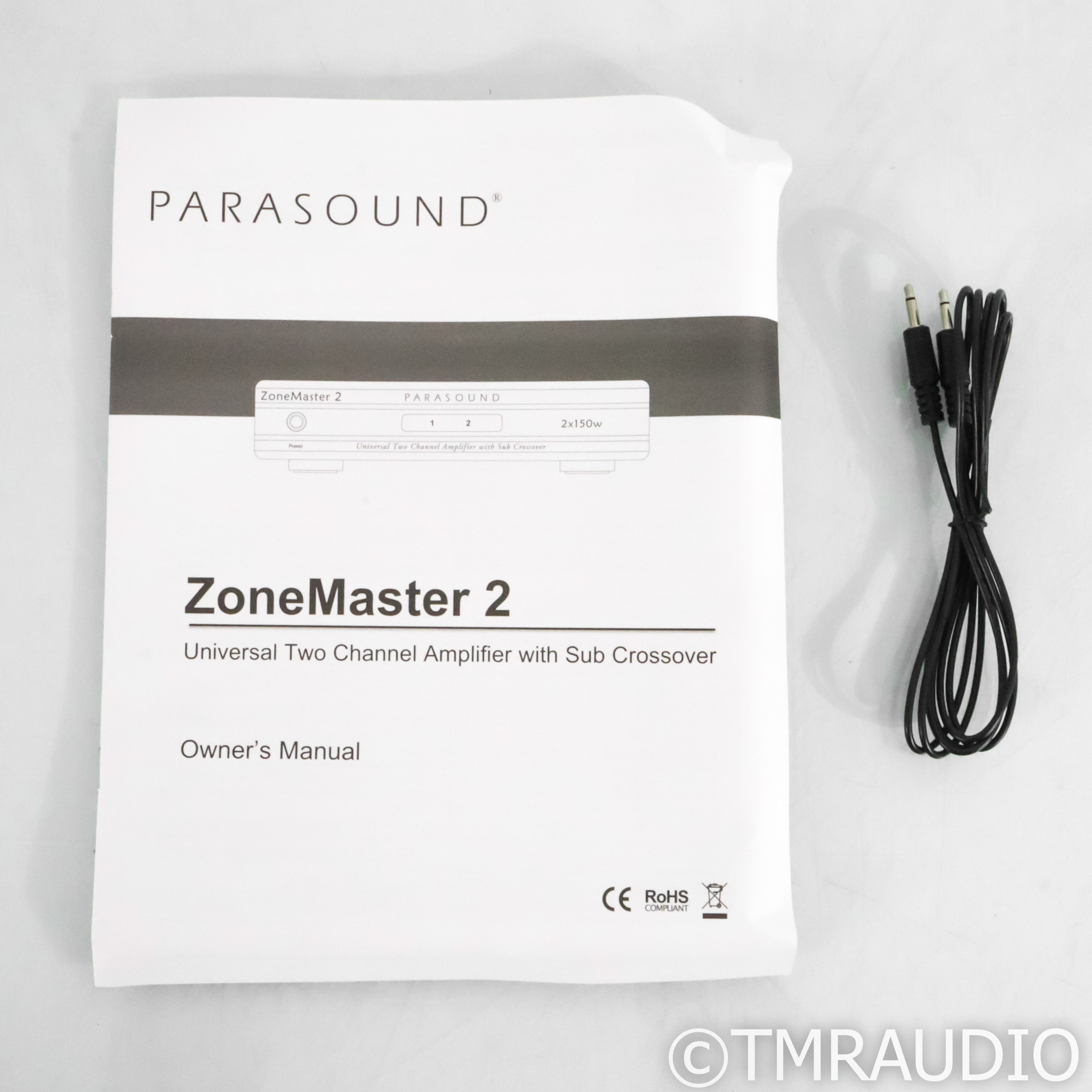 Parasound ZoneMaster 2 Stereo Power Amplifier; ZM2 - The Music Room