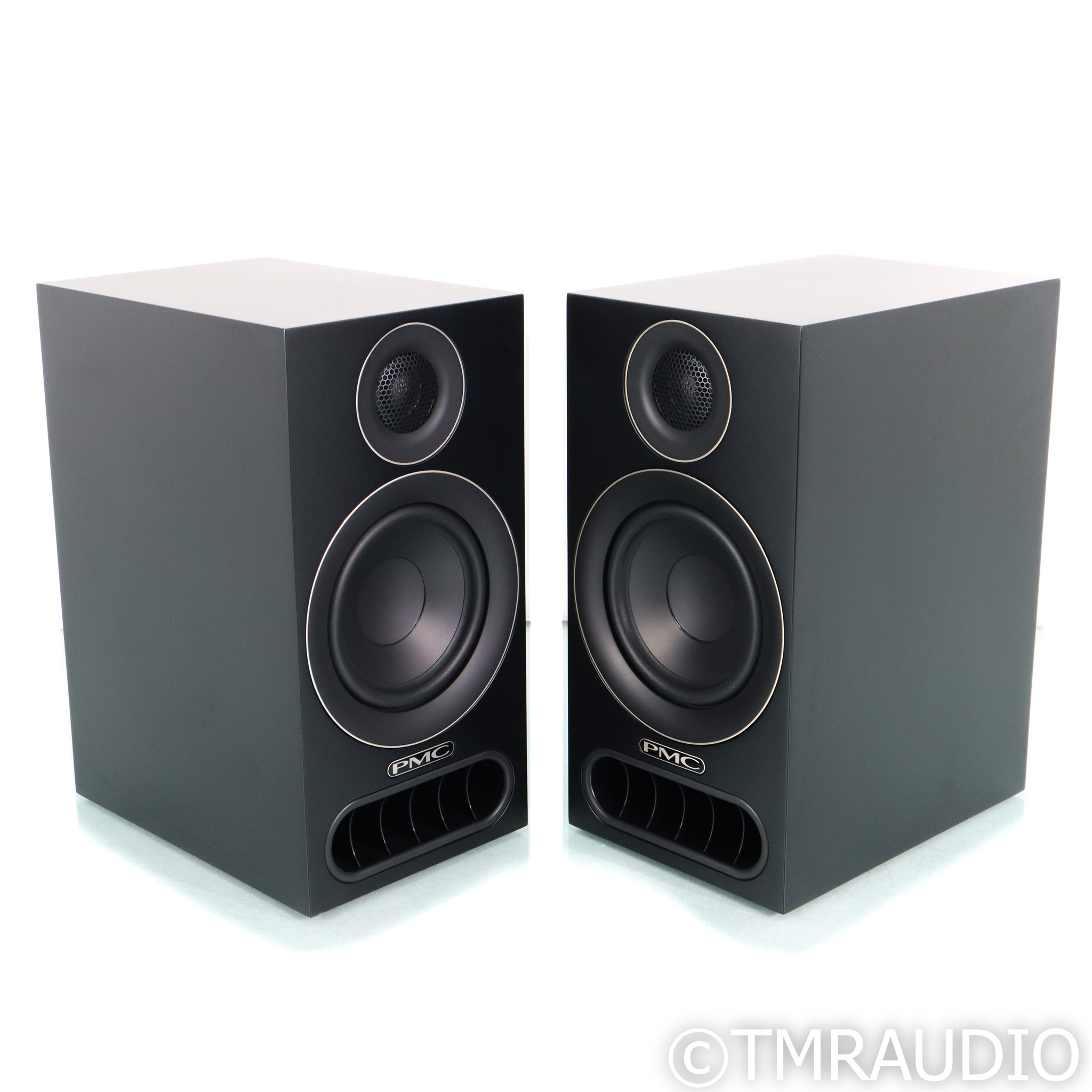 PMC prodigy1 Bookshelf Speakers; Silk Black Pair w/ Optional Grills - The Music Room