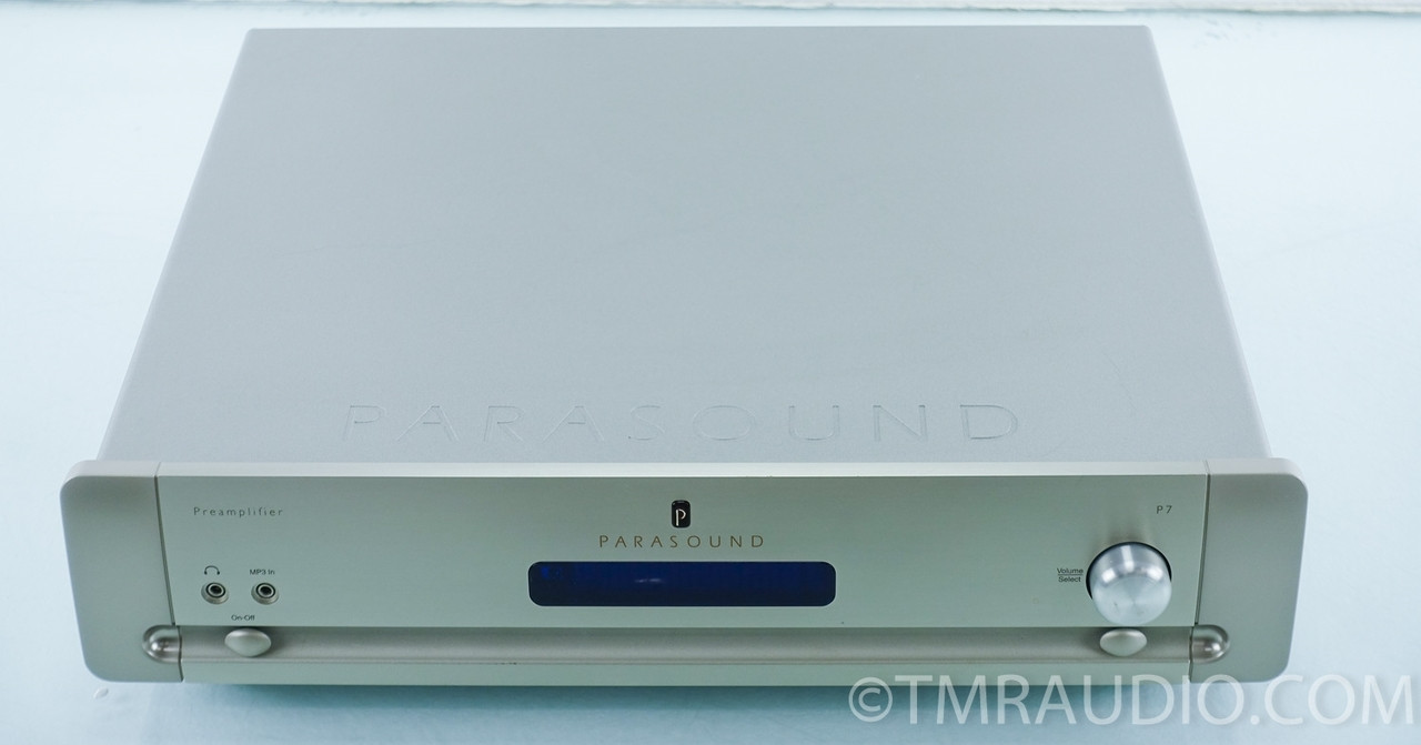 Parasound Halo P7 7.1-Channel Analog Preamplifier w/ Phono