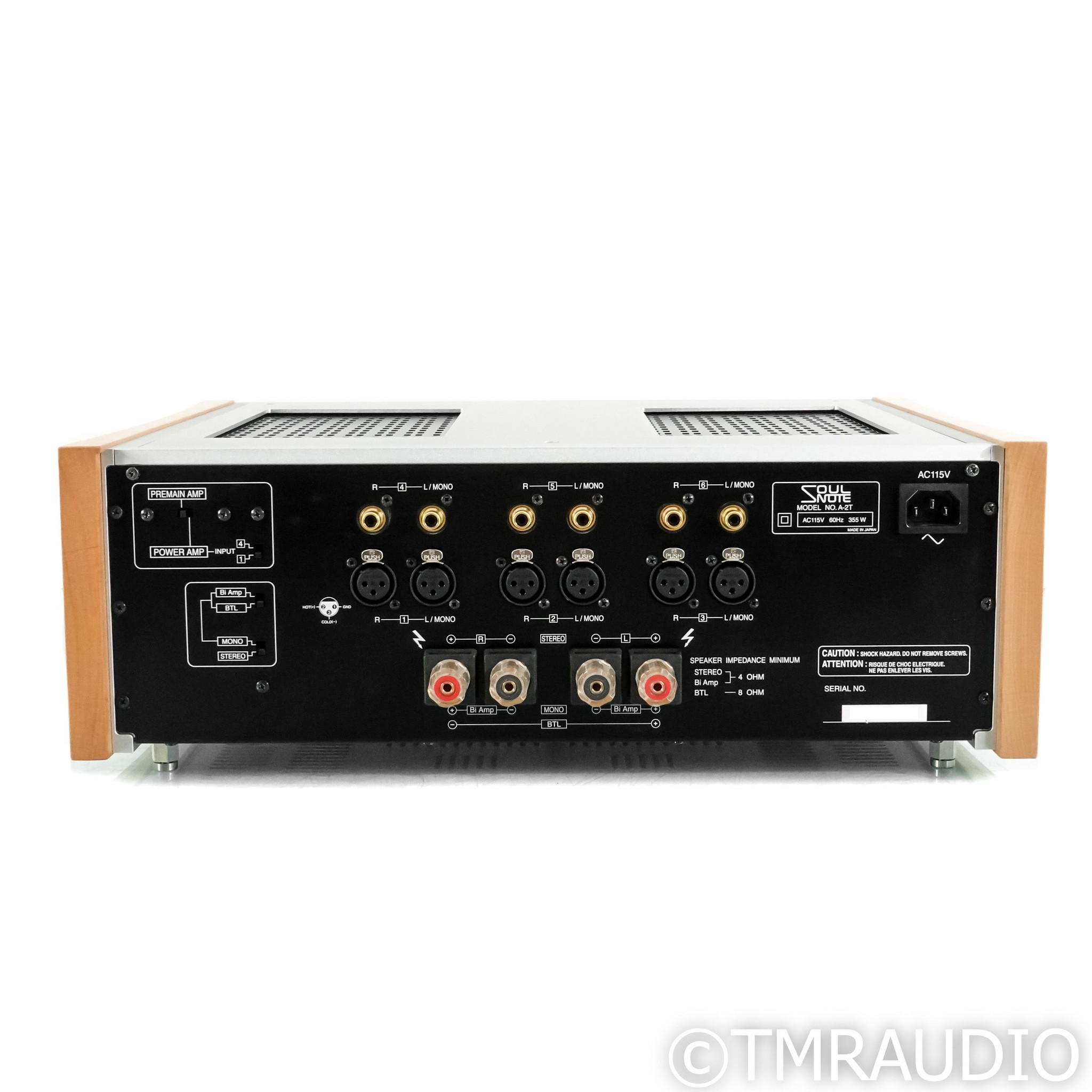 Soul Note A-2 Stereo Integrated Amplifier; A2; New Remote (Demo w ...