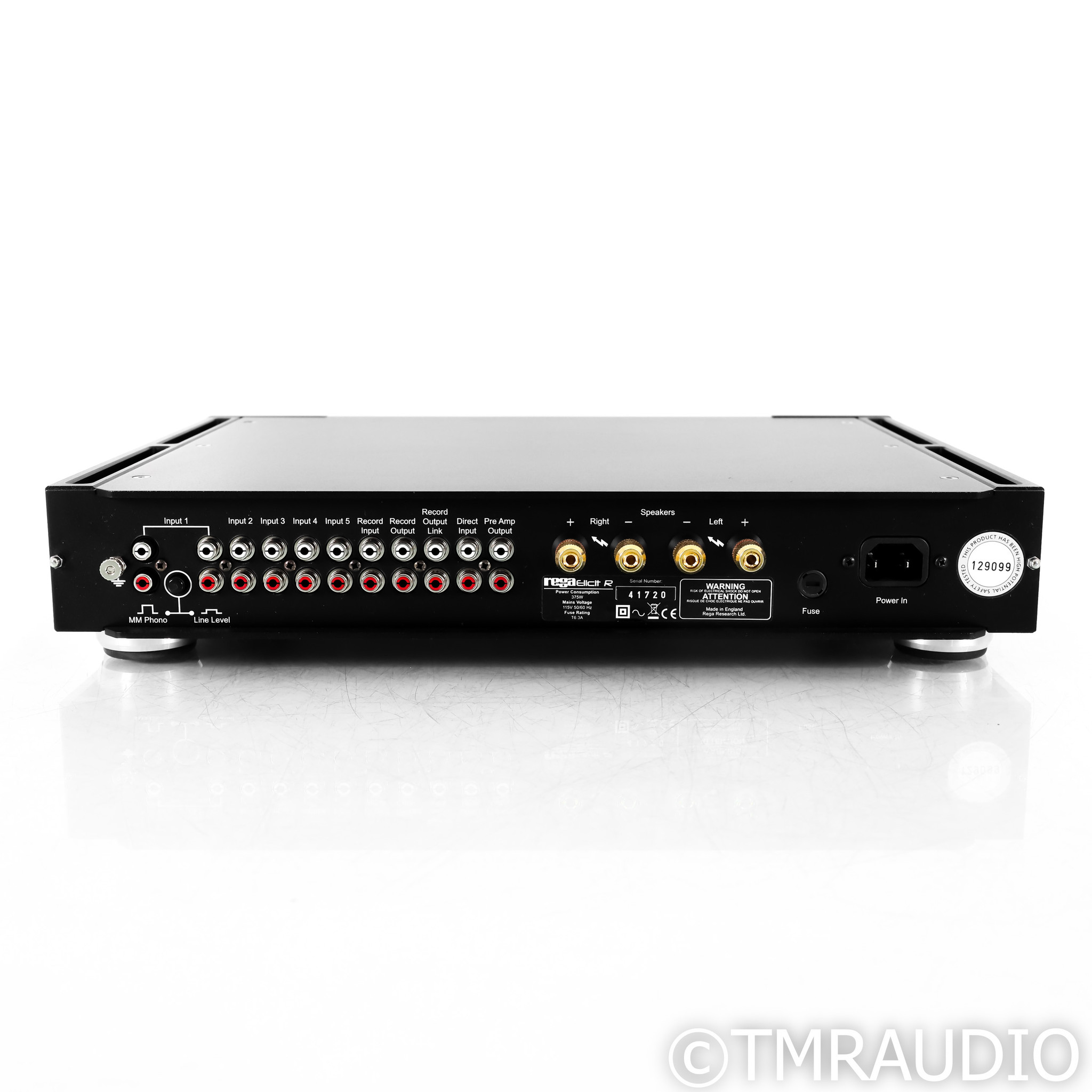 Rega Elicit-R Stereo Integrated Amplifier; MM Phono (1/2) - The Music Room